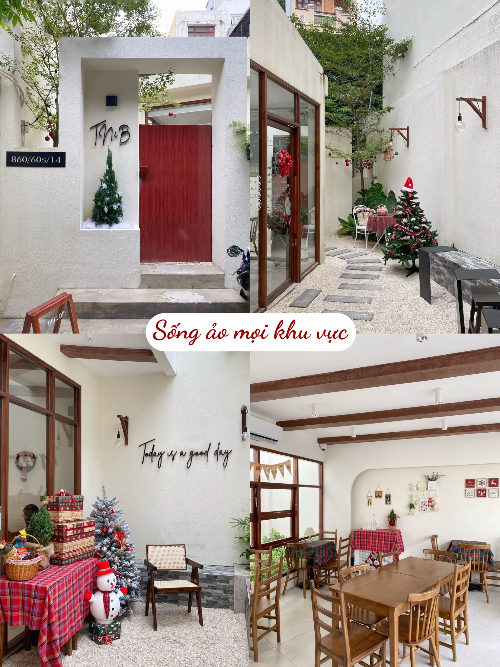 GIÁNG SINH CÓ GẤU ÔM TẠI TNIB CAFE | Bộ sưu tập do Chan Chan đăng | Lemon8