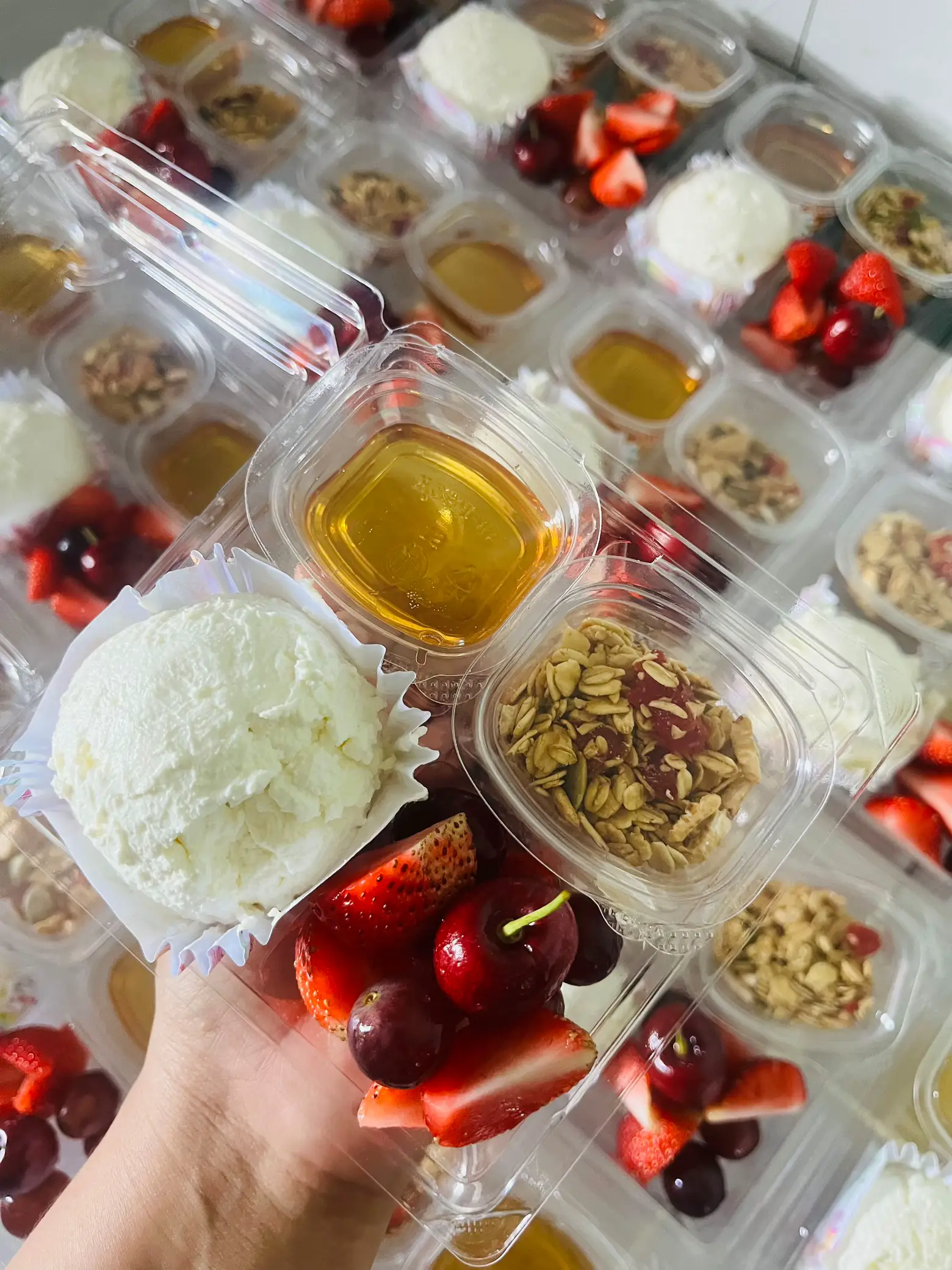 กรีกโยเกิร์ต 🥣🍒 | แกลเลอรีที่โพสต์โดย Kinclean samui | Lemon8