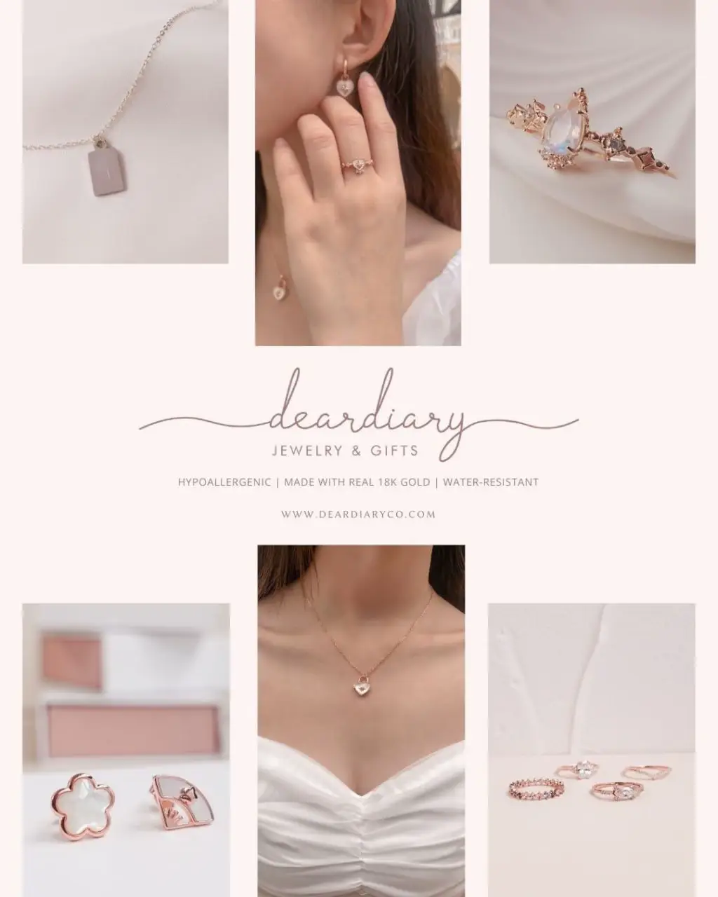 HOW TO STYLE YOUR JEWELRY FOR DIFFERENT OCCASSION | Gallery posted by deardiaryco.sg | Lemon8