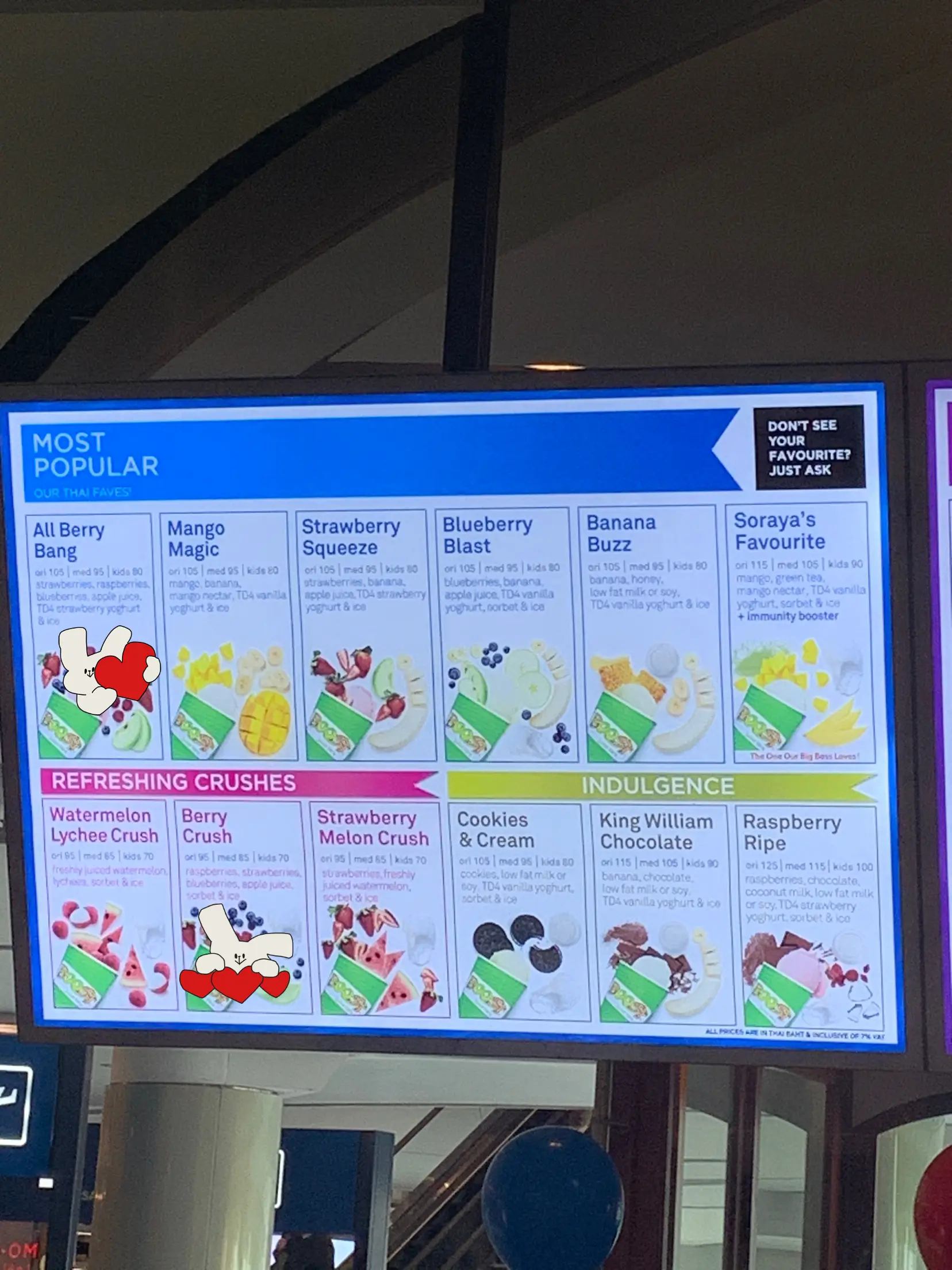 รีวิวน้ำผลไม้สุดฮิต Boost Juice เมนูเยอะสั่งยังไงดี!🥤🍓 | แกลเลอรีที่ ...