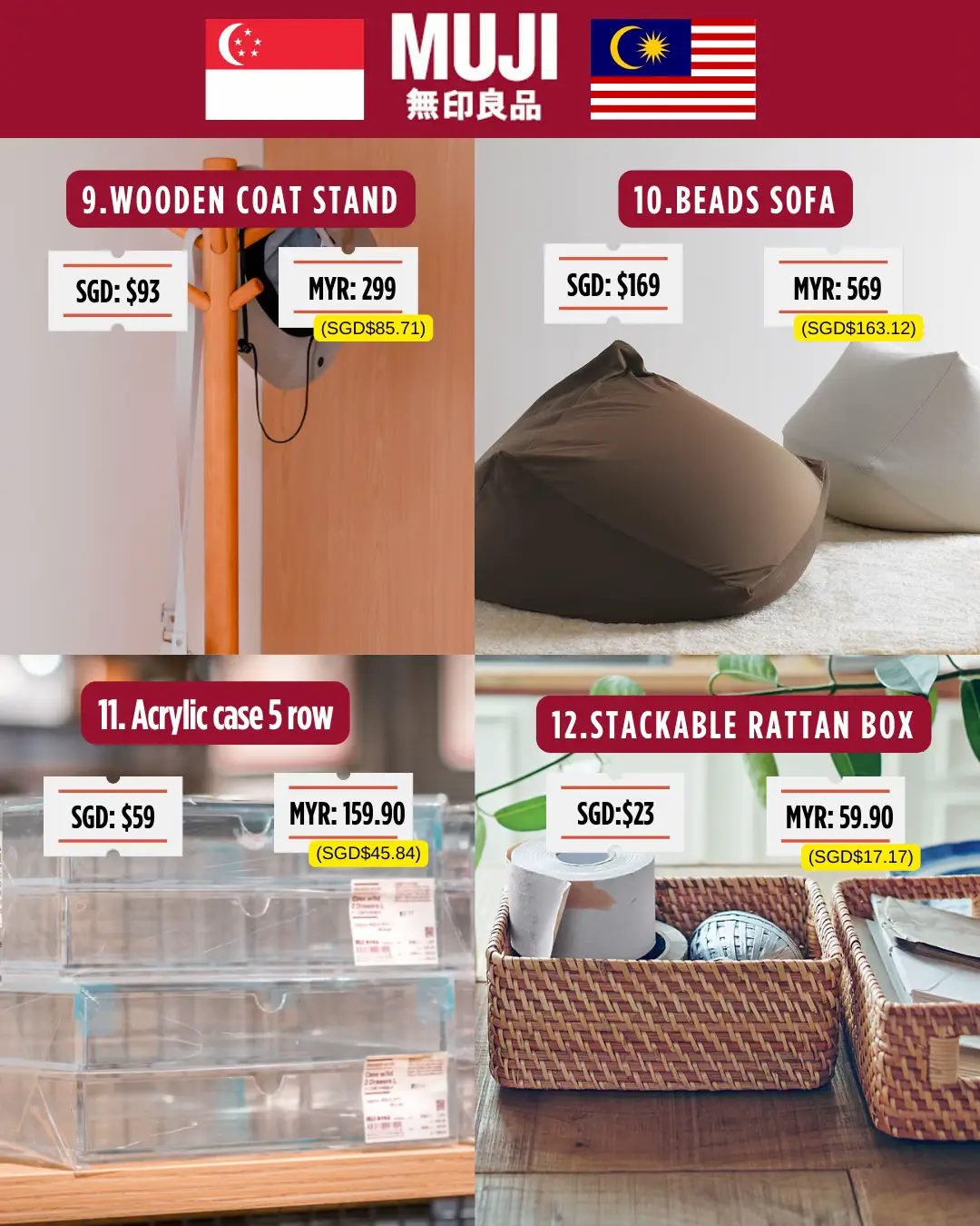 12 Things To Buy From Muji That Is Cheaper In JB | Gallery posted by uchify.sg | Lemon8