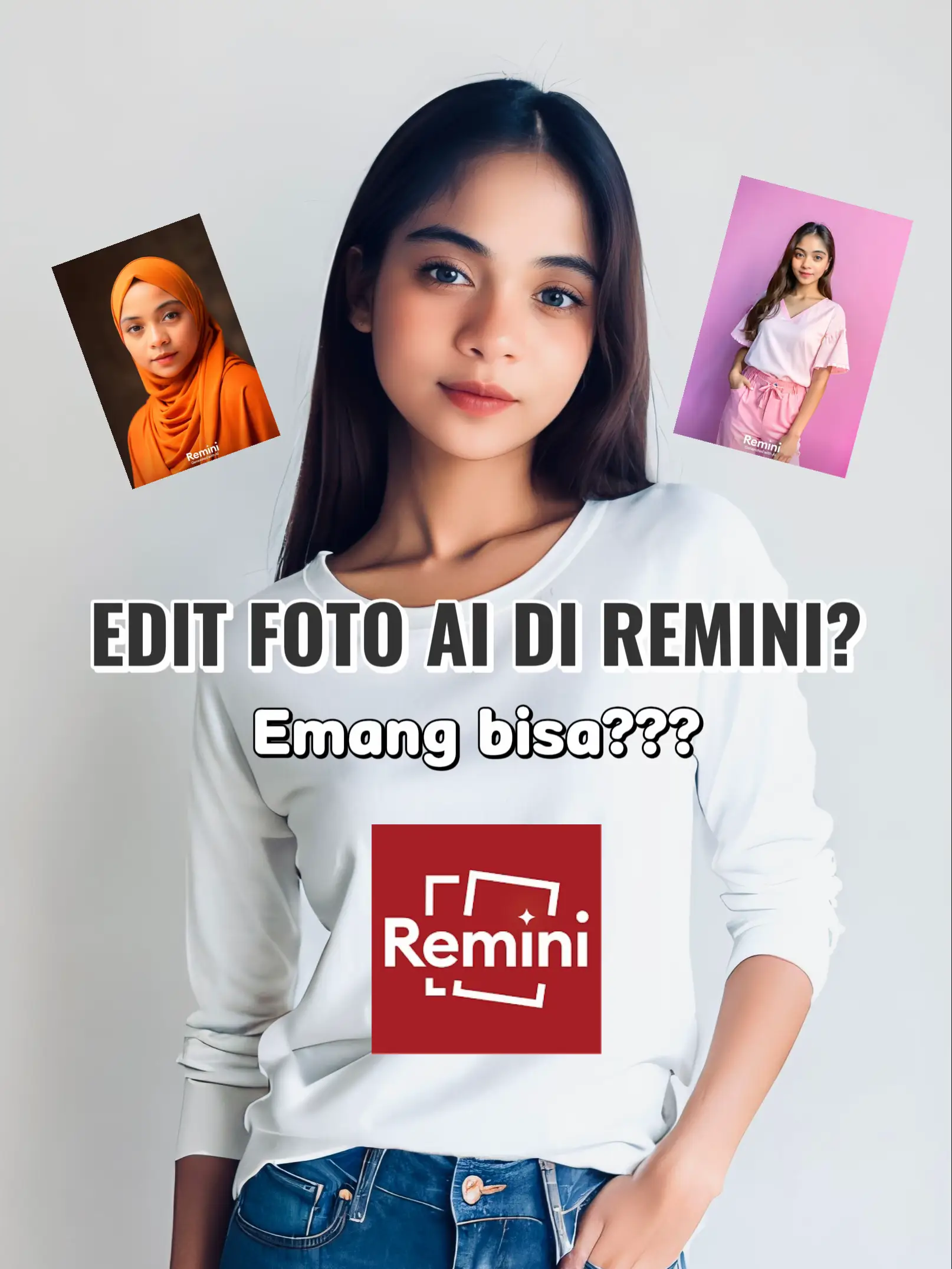 EDIT FOTO AI DI REMINI? EMANG BISA?⭐️ | Galeri diposting oleh 𝒟elyaaa’ | Lemon8