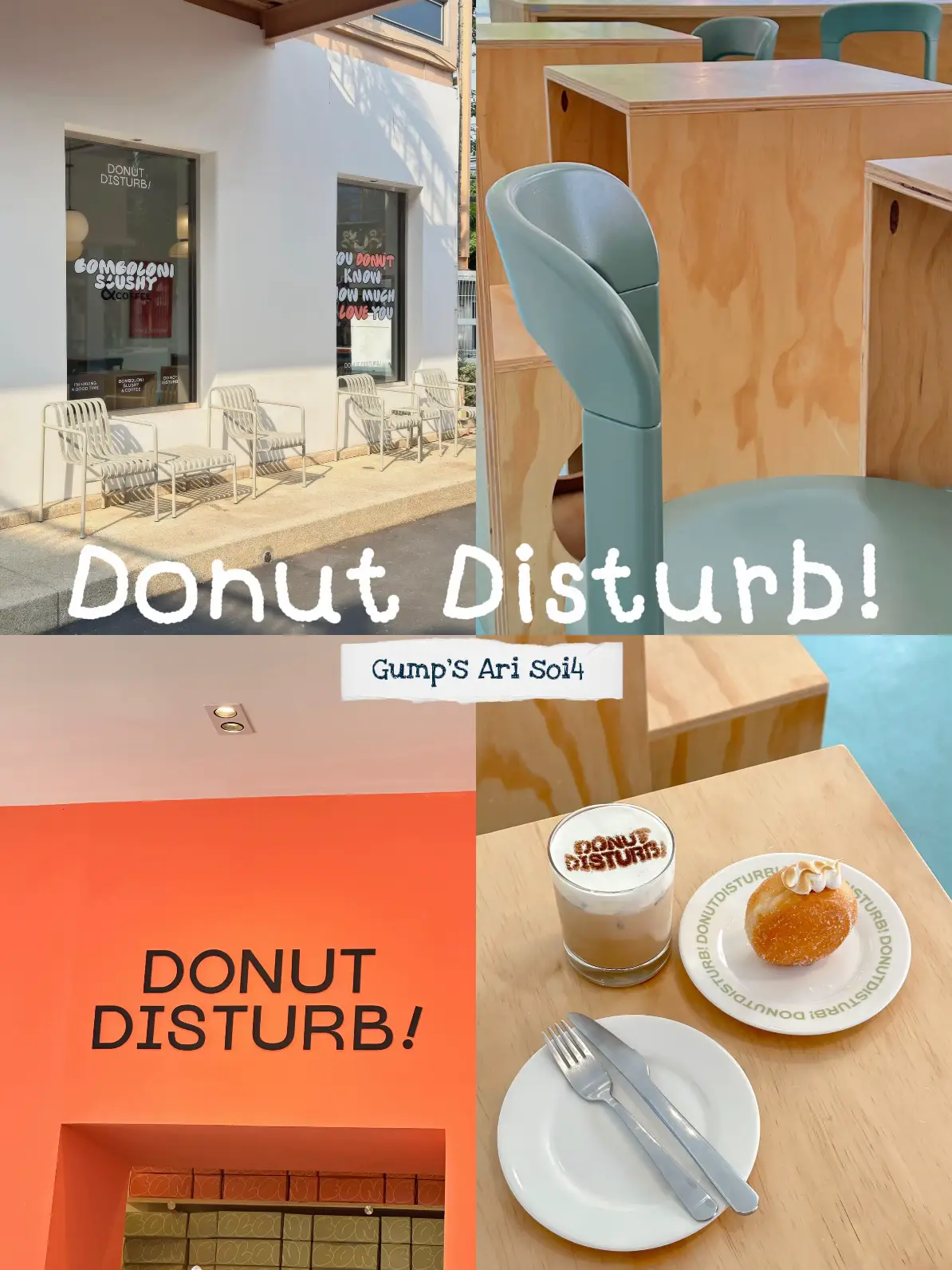 Donut Disturb! Ari Soi 4 | แกลเลอรีที่โพสต์โดย Mymi.film | Lemon8