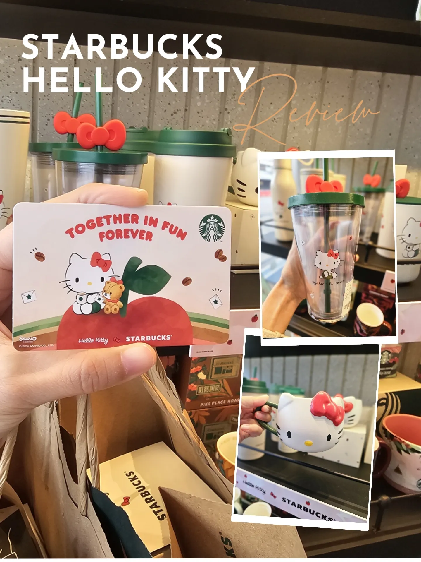 💗STARBUCKS x HELLO KITTY💗ขายวันแรก น่ารักเกินต้าน | แกลเลอรีที่โพสต์โดย ...