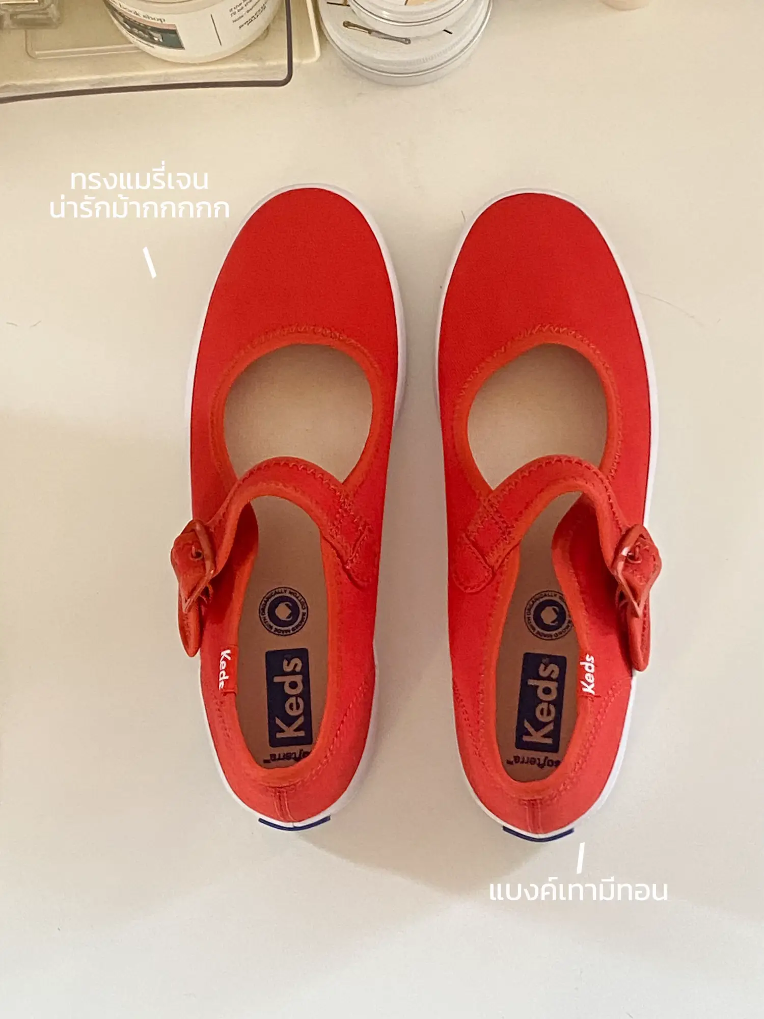 UNBOX | รองเท้าผ้าใบ Keds 🍎🍫 | แกลเลอรีที่โพสต์โดย calledallyellow | Lemon8