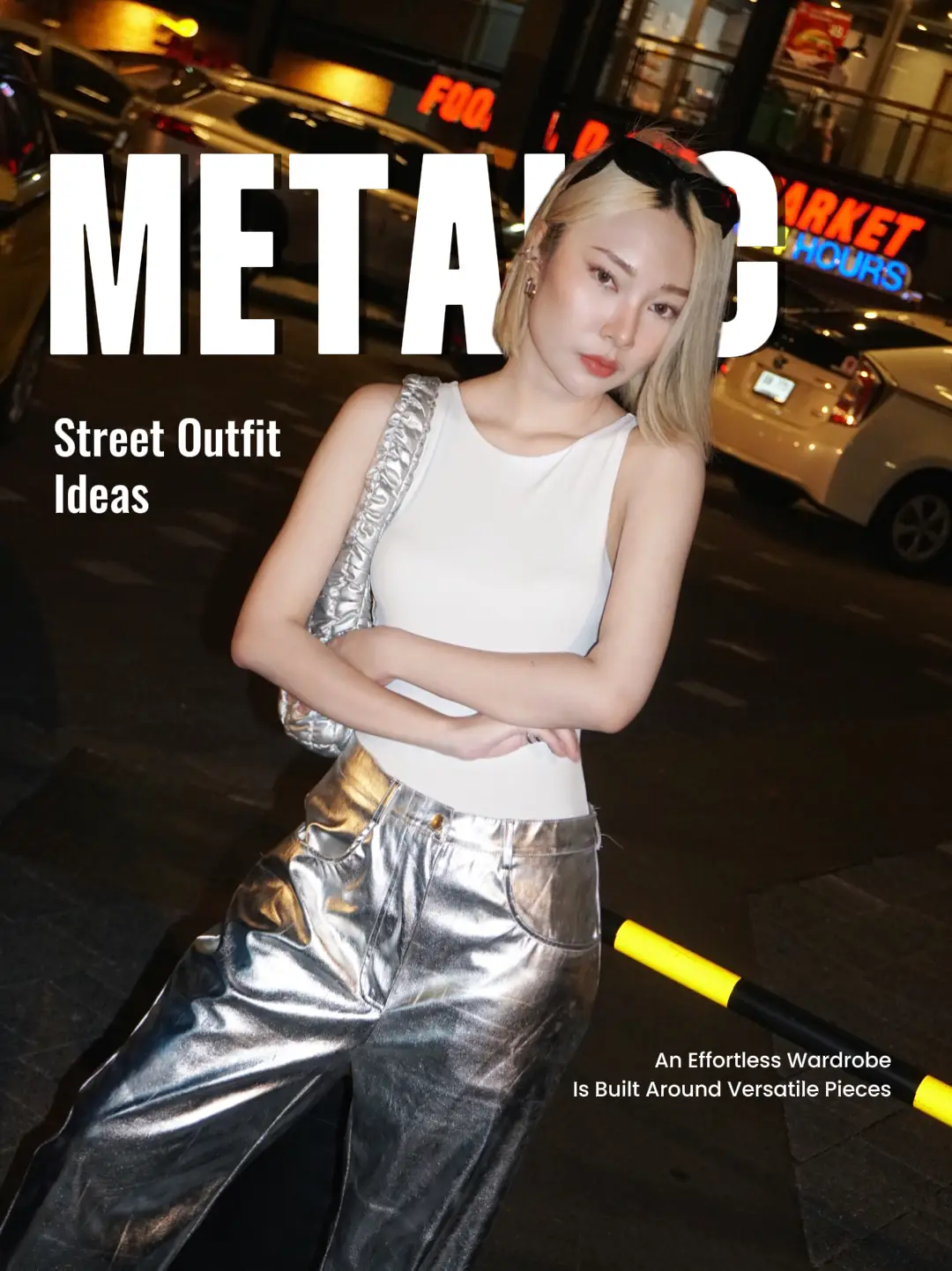 Metalic Pants | พร้อมแจกพิกัดทั้งชุด | แกลเลอรีที่โพสต์โดย Snux.SN | Lemon8