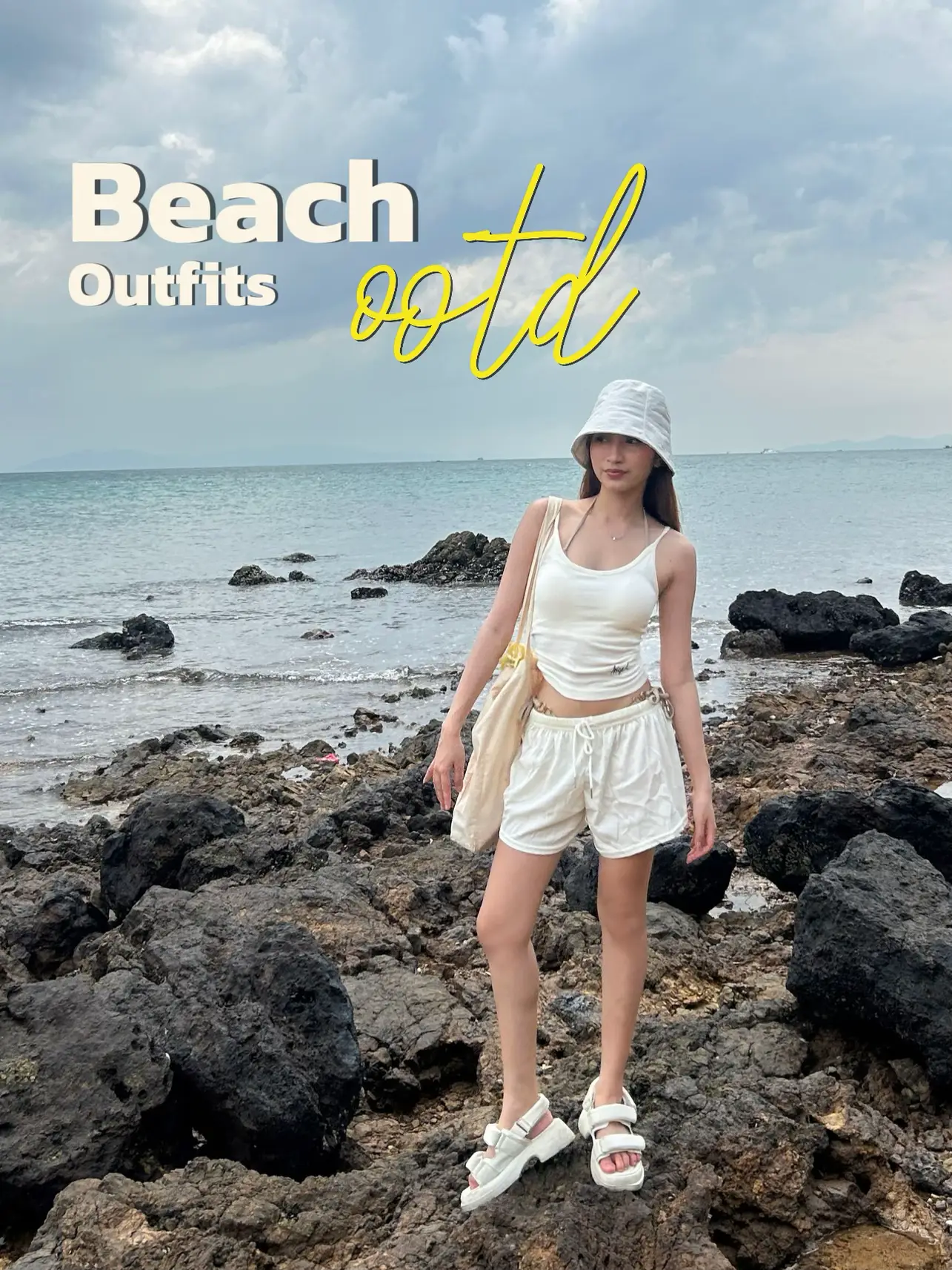 Beach outfits idea 5 looks🏝 | แกลเลอรีที่โพสต์โดย Poonnnnn🌱 | Lemon8