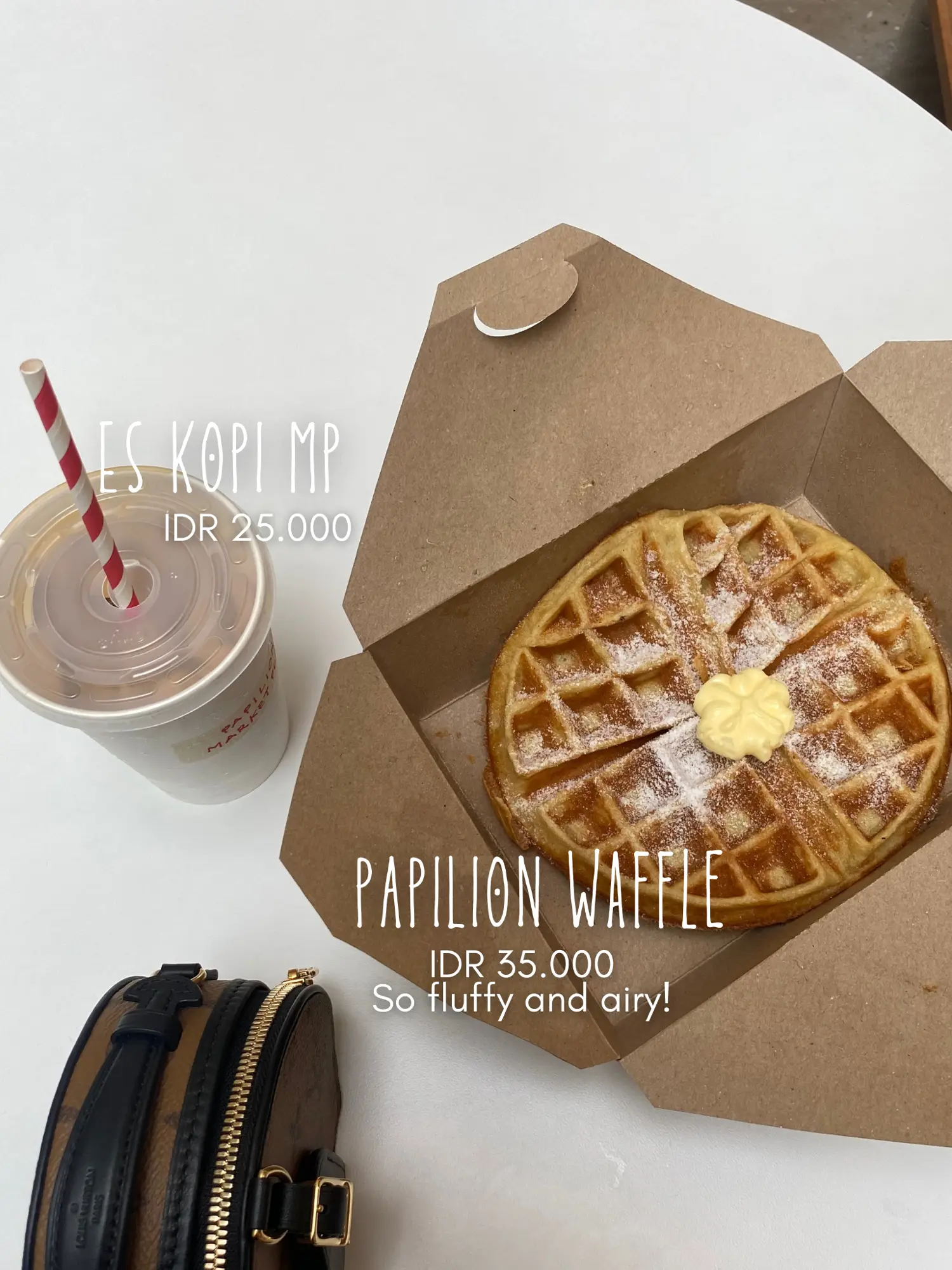 Best Waffle di Supermarket Kemang🧇 | แกลเลอรีที่โพสต์โดย nana | Lemon8