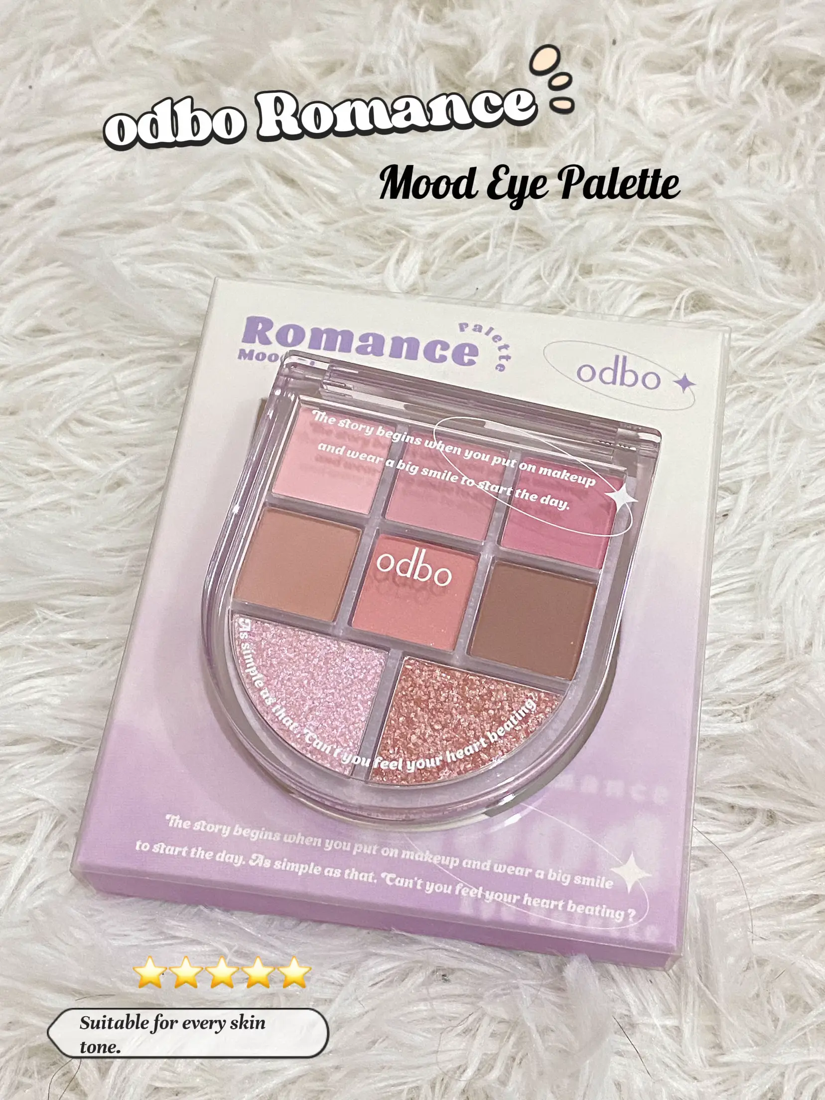ใหม่ odbo Romance Mood Eye Palette | แกลเลอรีที่โพสต์โดย ᴄʜᴀᴍᴀ | Lemon8