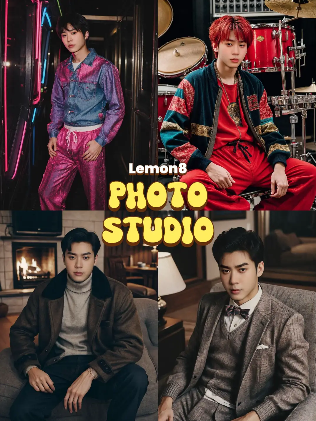 ลองเล่น LEMON8 PHOTO STUDIO สนุกมาก 🍋 | แกลเลอรีที่โพสต์โดย pluempkw | Lemon8
