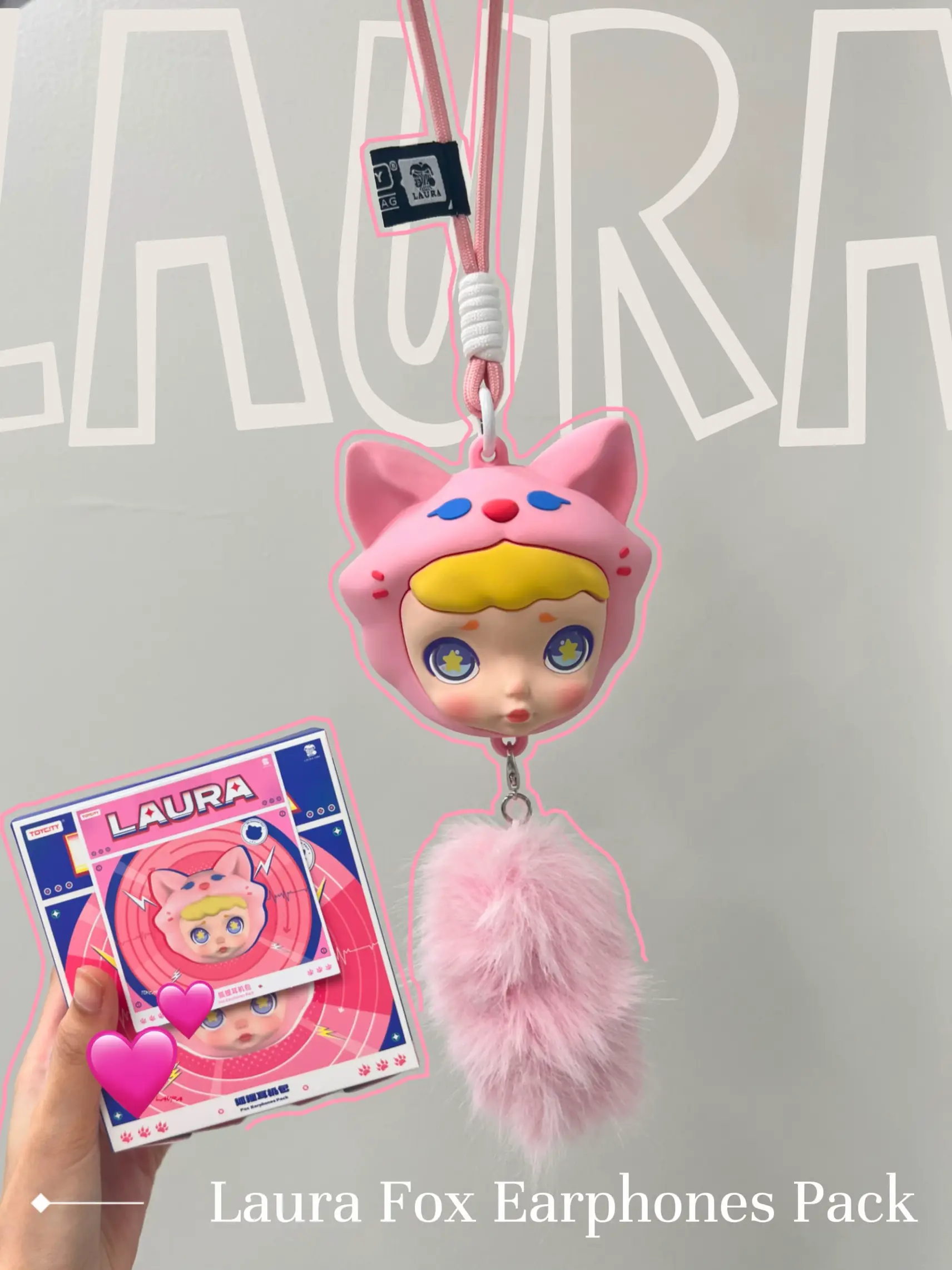 Laura Fox Earphones Pack | แกลเลอรีที่โพสต์โดย BoBowっ ̯ •̥ | Lemon8