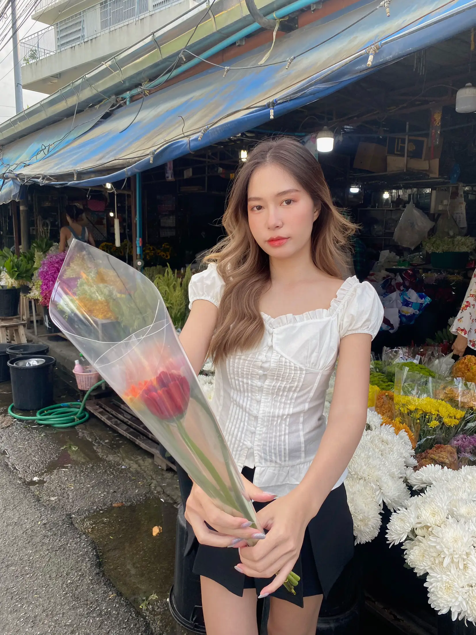 OOTD FITCHECK 💐 ลุคน่ารักแต่งตามง่าย | แกลเลอรีที่โพสต์โดย ε nessei ♡’ | Lemon8