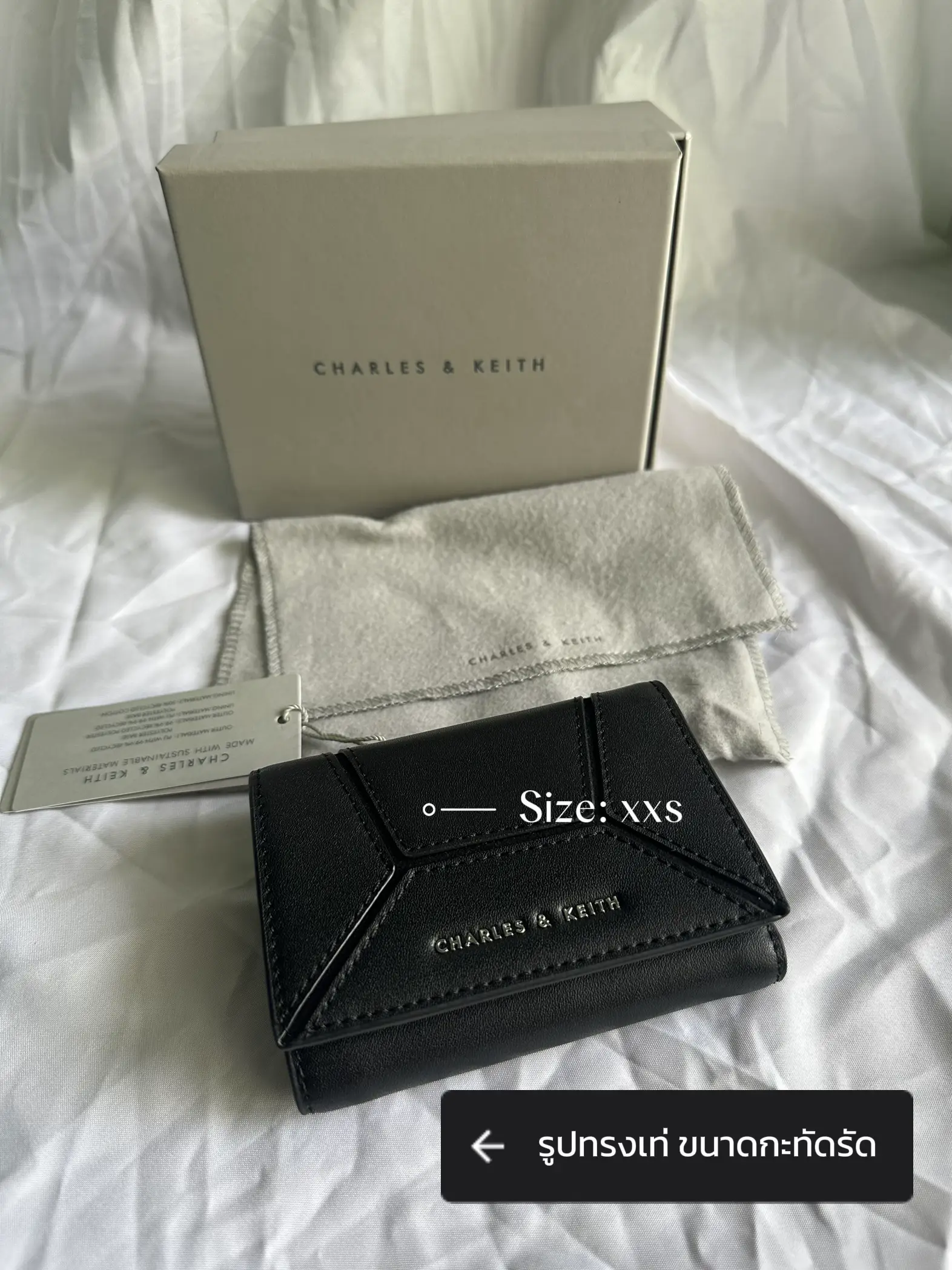 รีวิวกระเป๋าตังจาก Charles & Kieth ที่ผู้ชายใช้ได้ | แกลเลอรีที่โพสต์ ...
