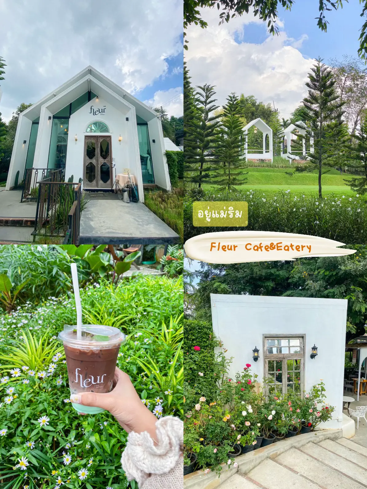 4 คาเฟ่ถ่ายรูปสวย • เชียงใหม่ 🌿 | แกลเลอรีที่โพสต์โดย Nirin.p | Lemon8