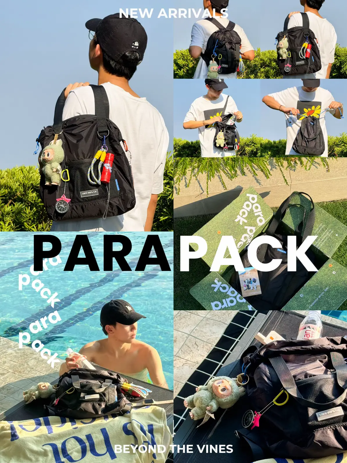 🎒☀️PARAPACK กระเป๋า multi-use จาก BEYOND THE VINES💦🌈 | แกลเลอรีที่โพสต์โดย jade.uhu | Lemon8