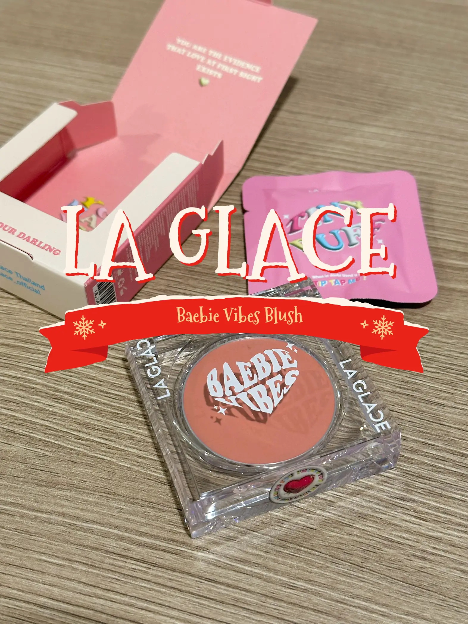 LA GLACE Baebie Vibes Cream Blush | แกลเลอรีที่โพสต์โดย อ๋อไปไหน | Lemon8