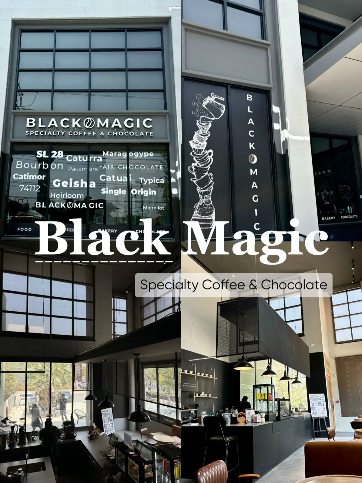 Black Magic Specialty Coffee & Chocolate ~ 🍫🍪 | แกลเลอรีที่โพสต์โดย ...