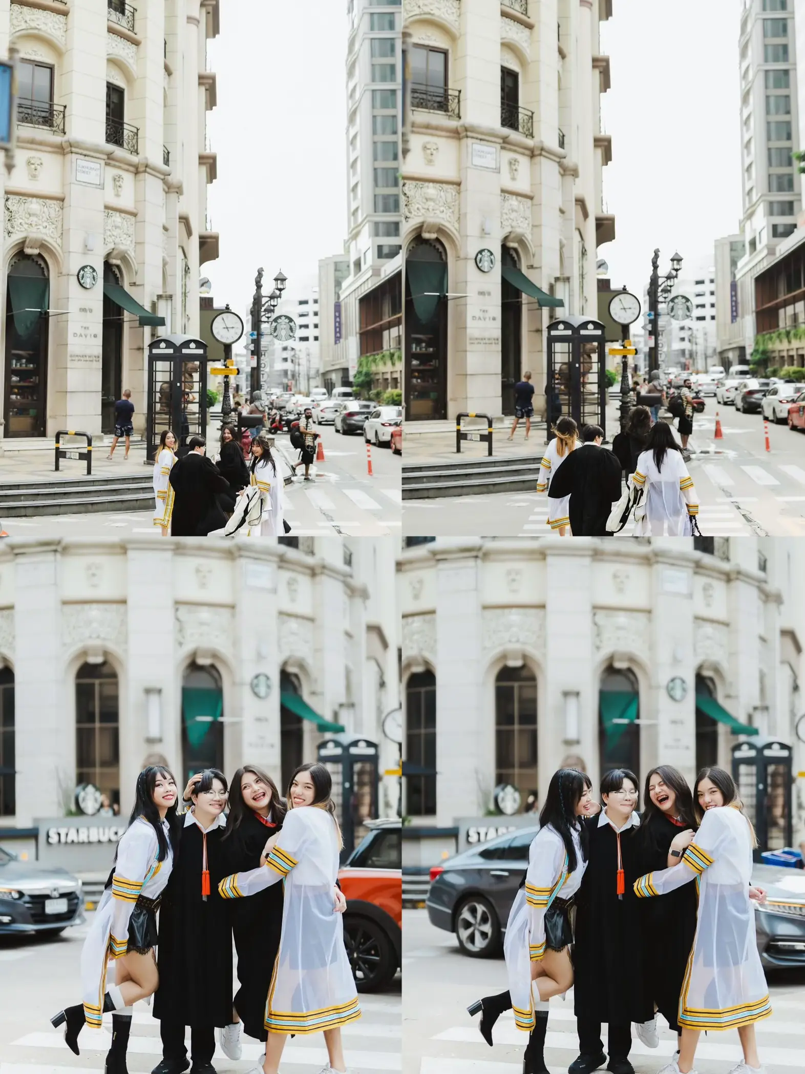 ถ่ายรูปรับปริญญานอกรอบ📍starbucks สุขุมวิท24 | แกลเลอรีที่โพสต์โดย ap.ntp | Lemon8