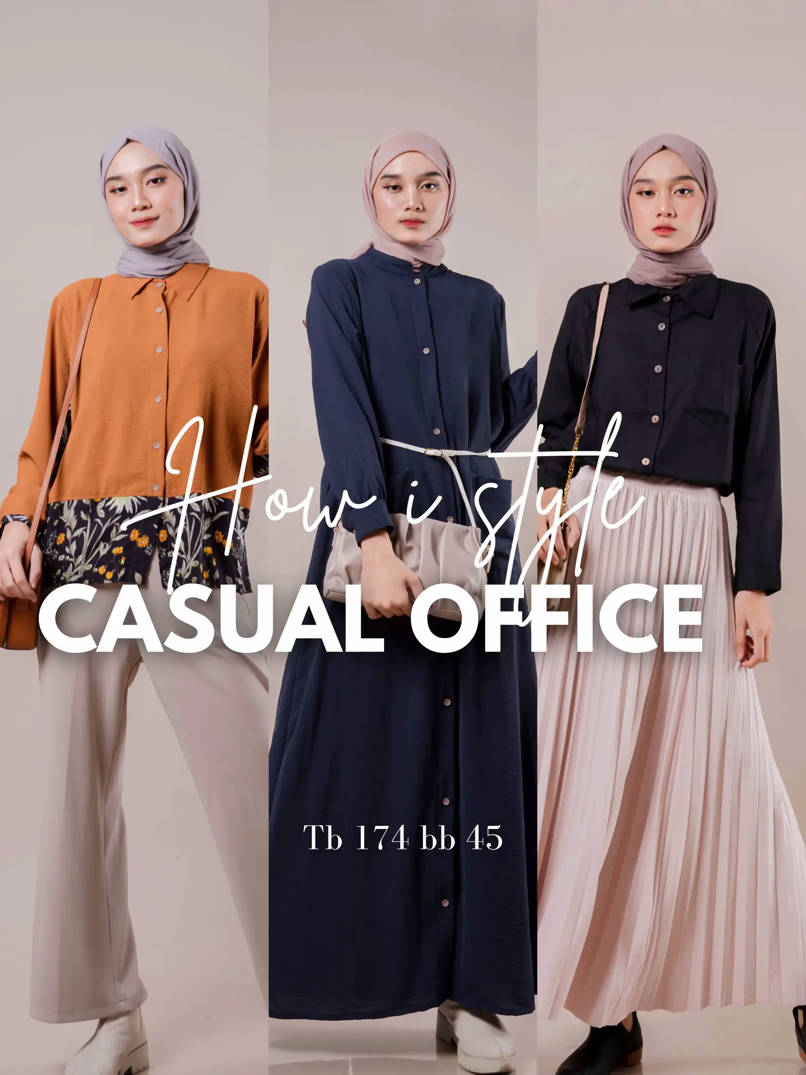 CASUAL OFFICE FOR DAILY🫶🏻 | Galeri diposting oleh Sisi Salsabil | Lemon8