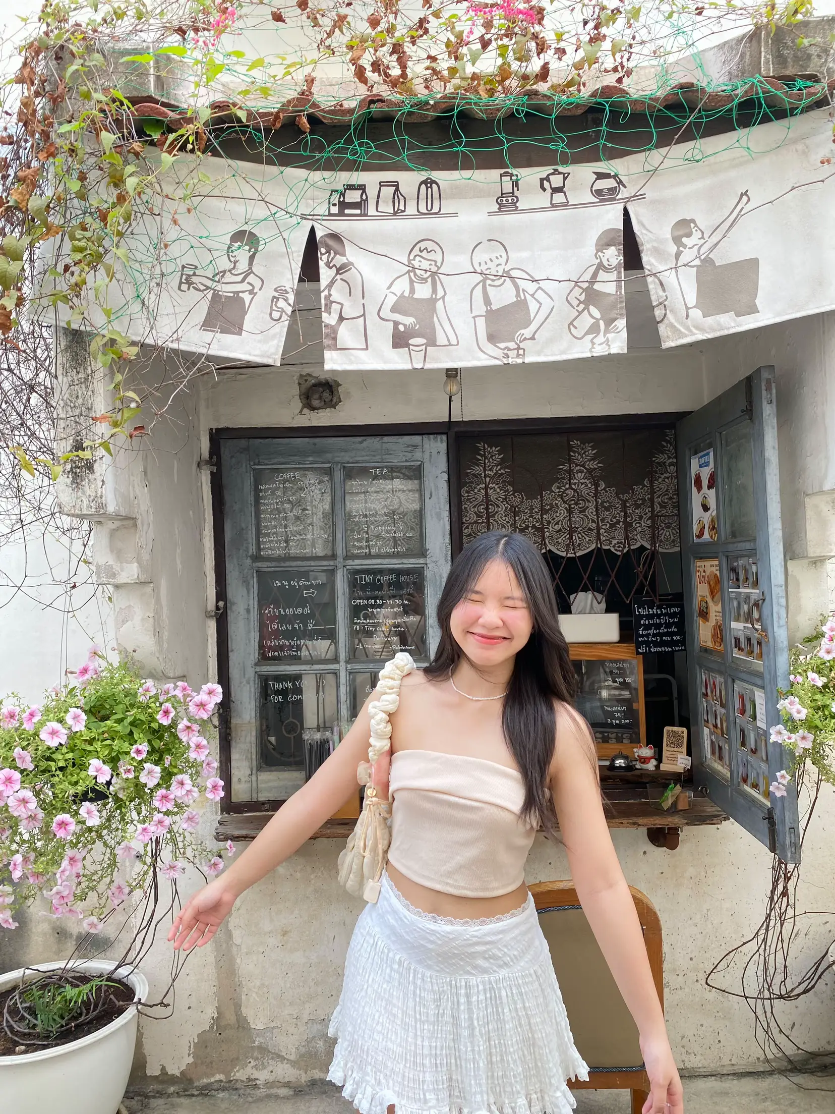 คาเฟ่รังสิต Tiny coffee house ☕️🏠 | แกลเลอรีที่โพสต์โดย ttoeii ꕤ ‧₊˚ | Lemon8