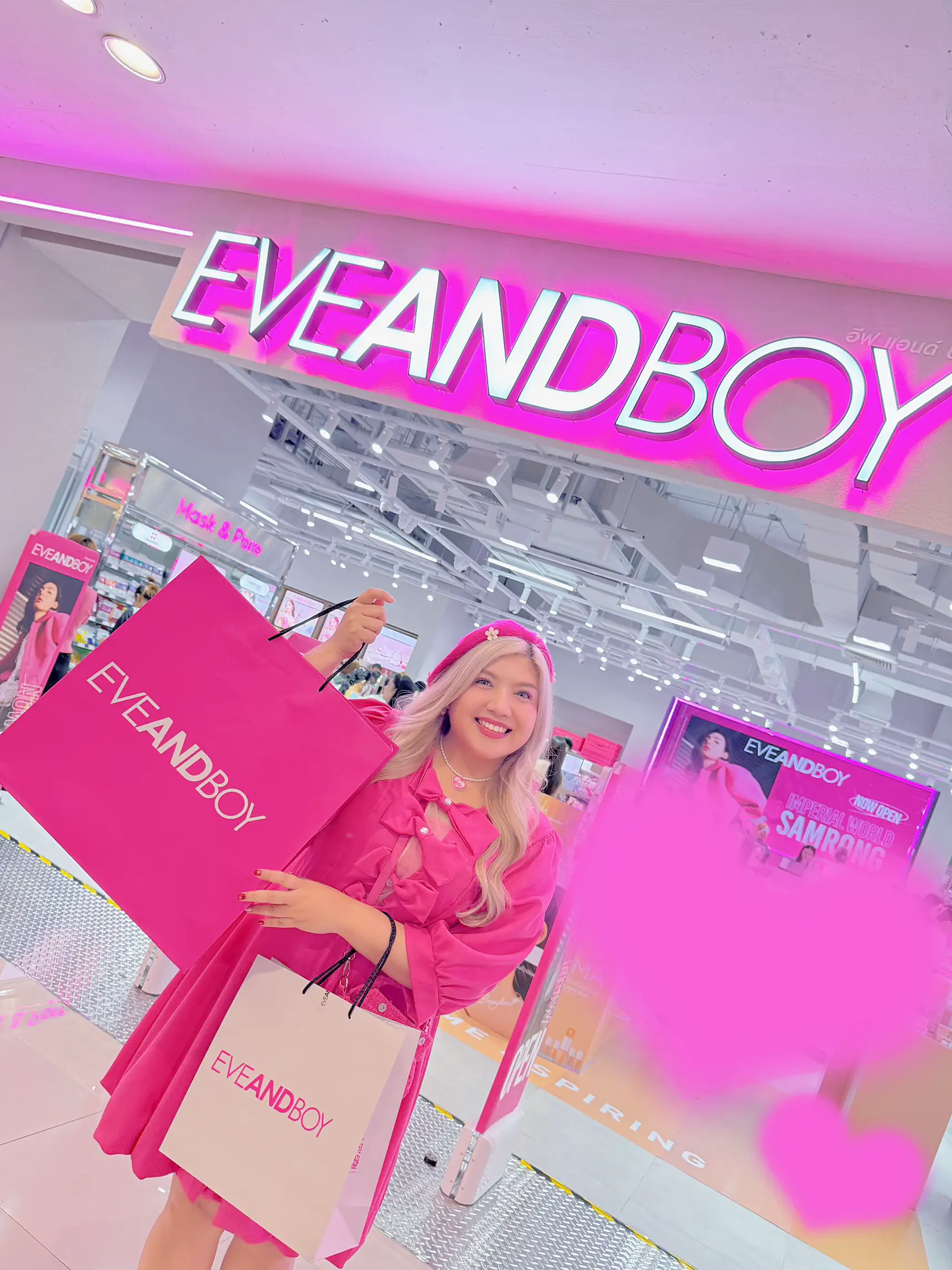 เปิดแล้ว 🎉 EVEANDBOY 💗 สาขา Imperial World สำโรง | แกลเลอรีที่โพสต์โดย Vivie_World | Lemon8