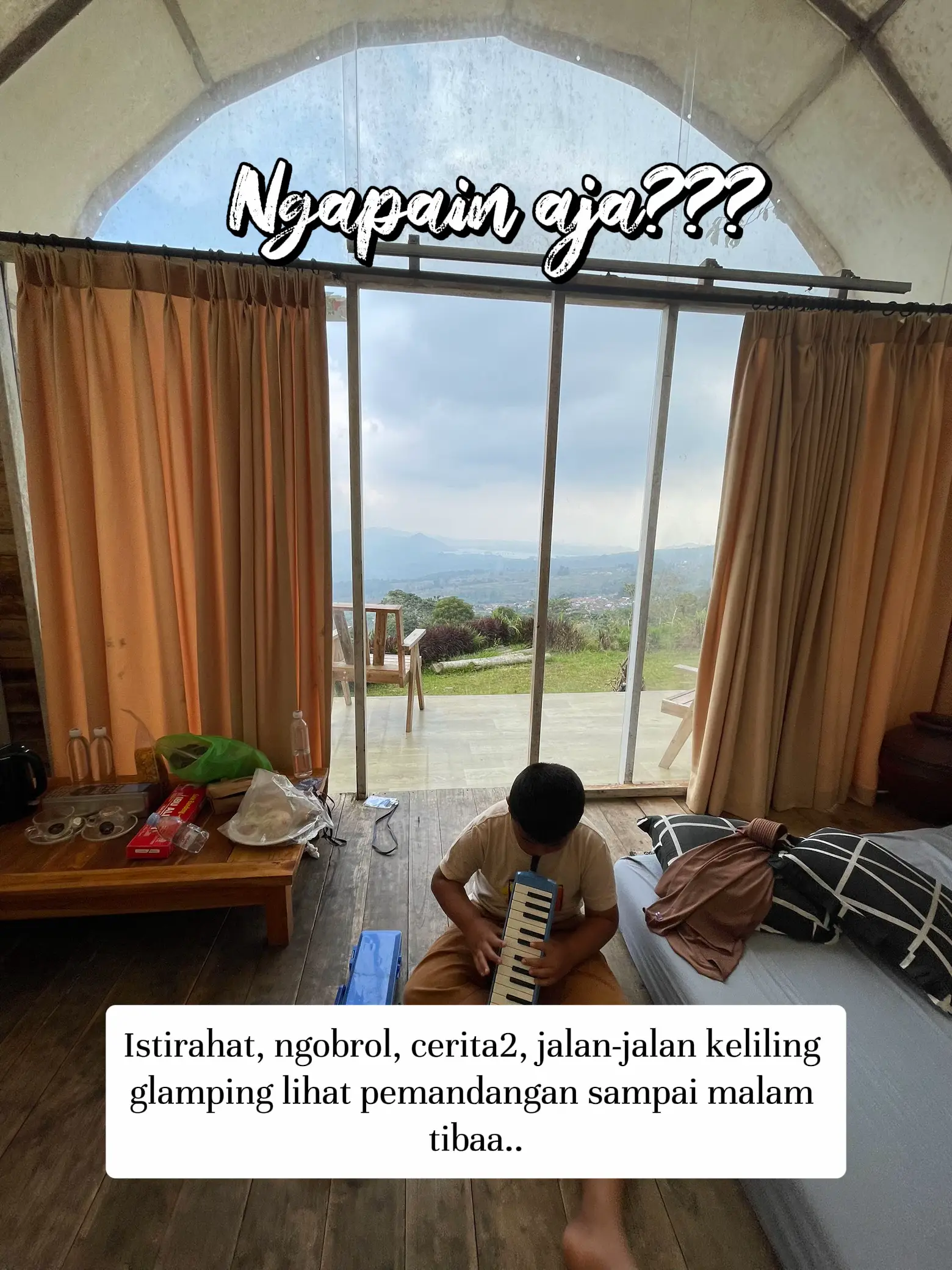 Pengalaman Seru & Creepy ku saat Glamping😳 | Galeri diposting oleh SHE IS 🌱 | Lemon8