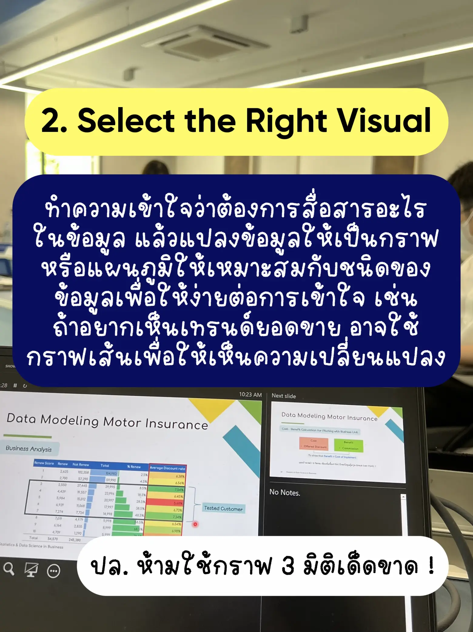 5 เทคนิคเล่า Data ให้คนเข้าใจ 📈 | แกลเลอรีที่โพสต์โดย Baitoey | Lemon8