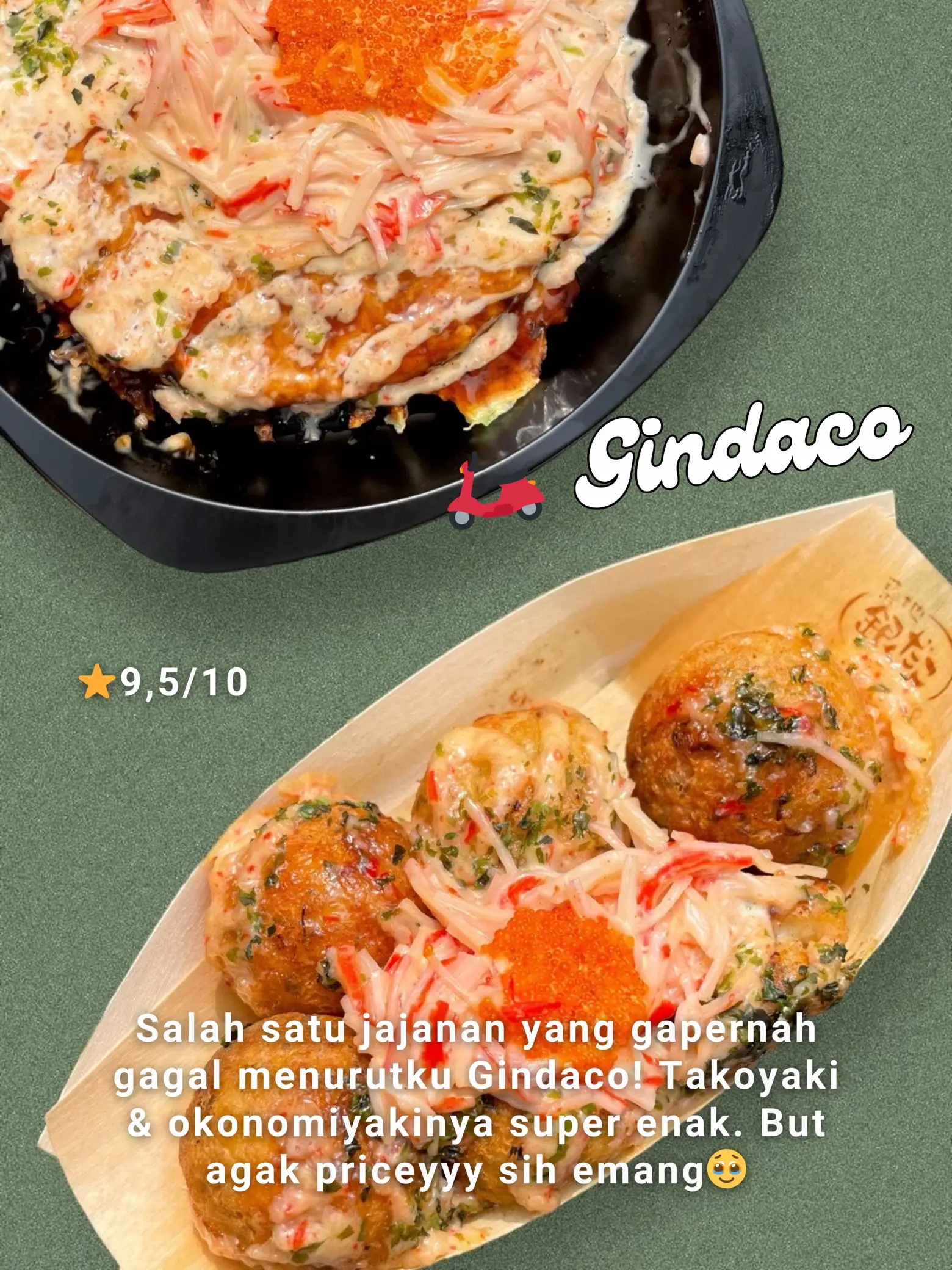 TOP 5 JAJANAN OJOL🥰 | Galeri disiarkan oleh ave eats | Lemon8