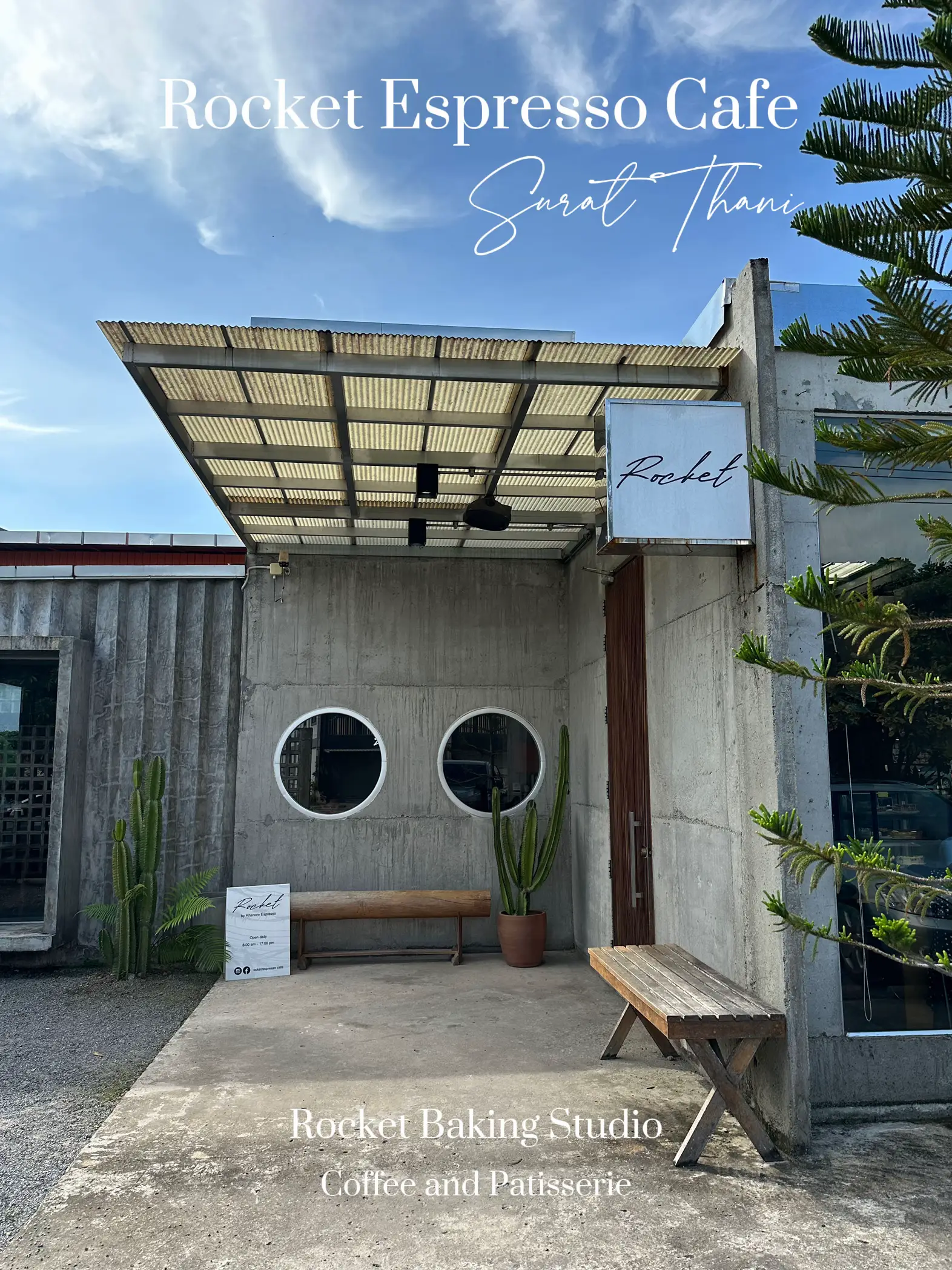 Surat Thani : Rocket Coffee | แกลเลอรีที่โพสต์โดย Ryu Lilnary | Lemon8