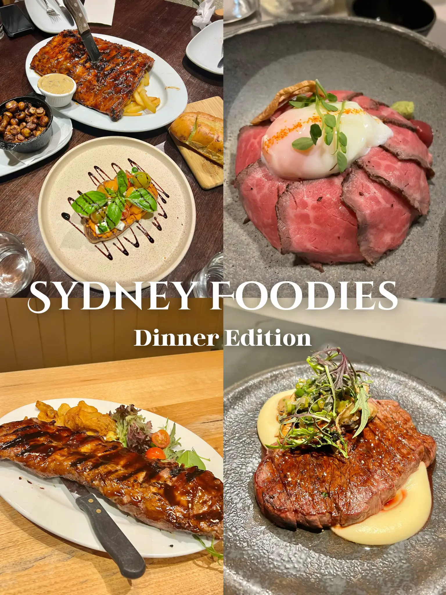 SYDNEY FOOD RECS: DINNER EDITION🍽️ | Galeri diposting oleh jsmine | Lemon8