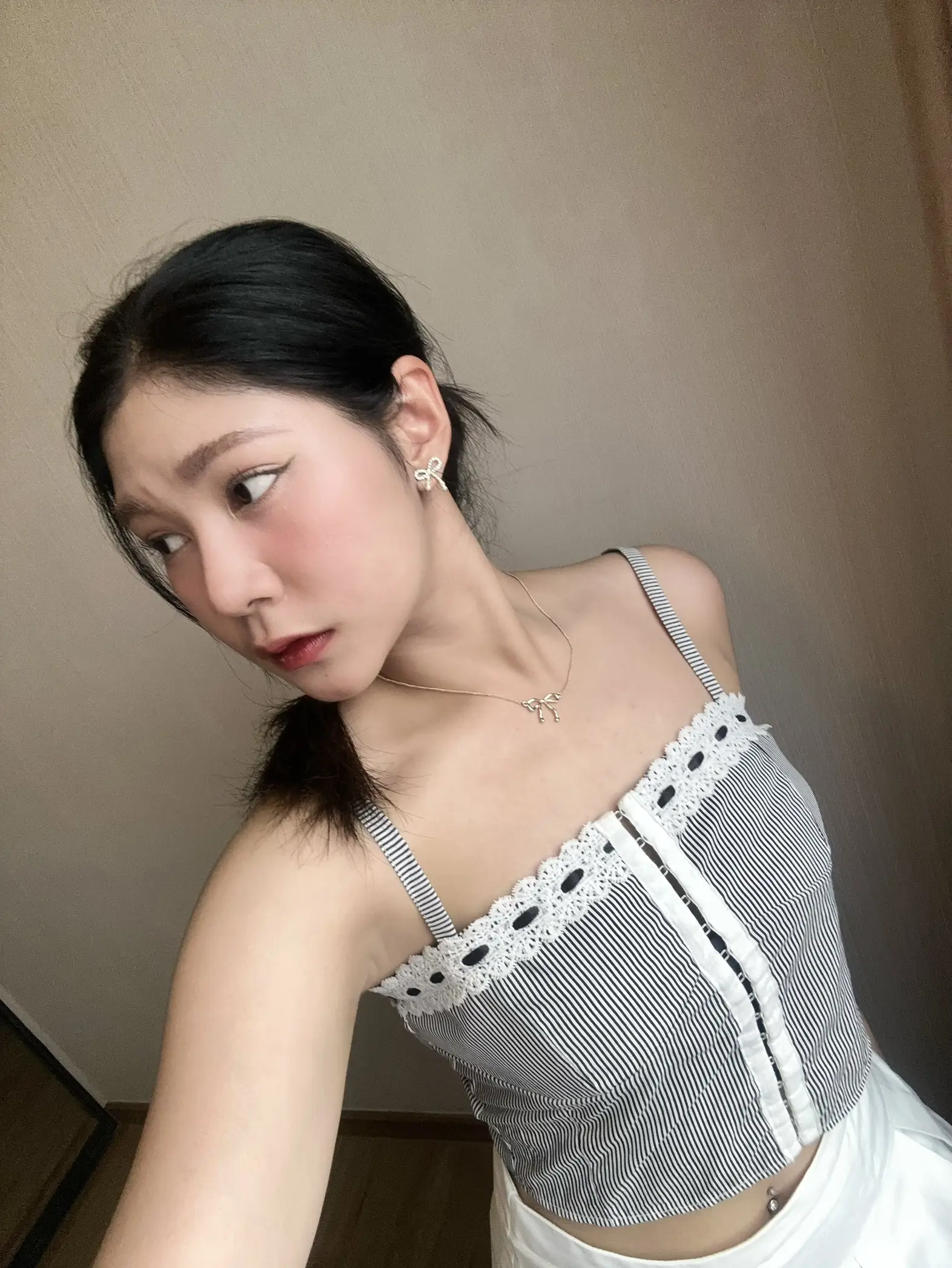 ต่างหูลายโบว์สุดคิวถ์ เพิ่มความลูกคุณหนูลูกคุณใจ 🎀 🫶🏻💖 | แกลเลอรีที่โพสต์โดย ℬ𝒶𝒾𝓉𝑒𝒶𝓎 | Lemon8