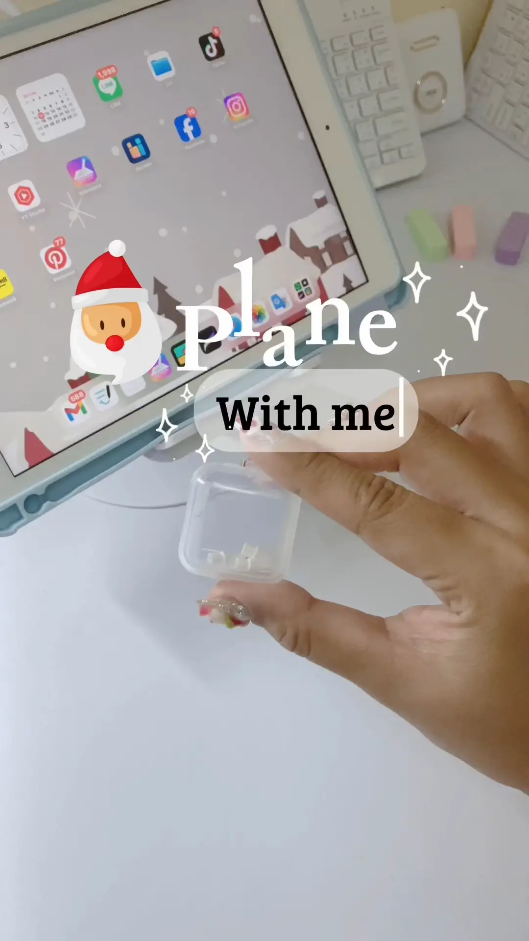 Plane with me ส่งท้าย 2023 | วิดีโอที่เผยแพร่โดย TubbeeStoryart | Lemon8