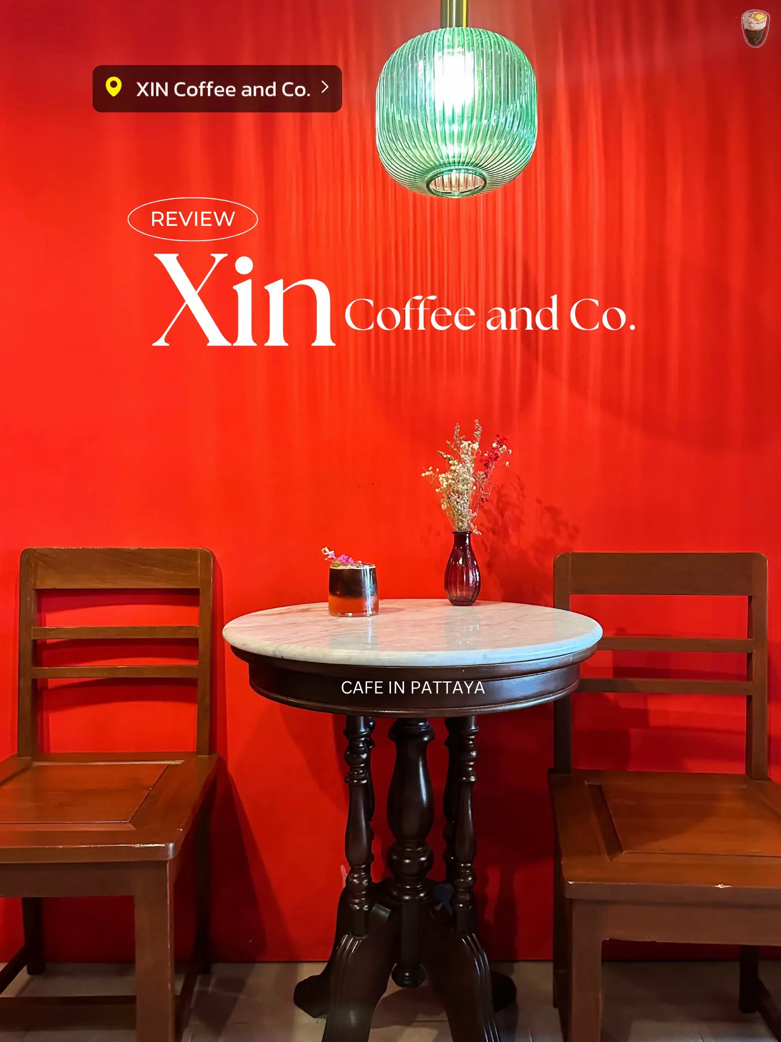 เปิดวาร์ป ꒱ คาเฟ่สไตล์จีน Mood ดี ที่พัทยา 🏮 | แกลเลอรีที่โพสต์โดย PookieFoodie | Lemon8