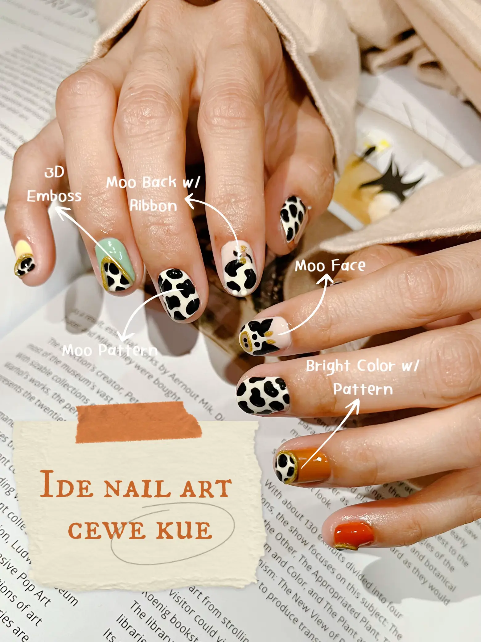 Ide Nail Art Cewe Kue 💗 | Video dipublikasikan oleh Nungky Yanuarti ...