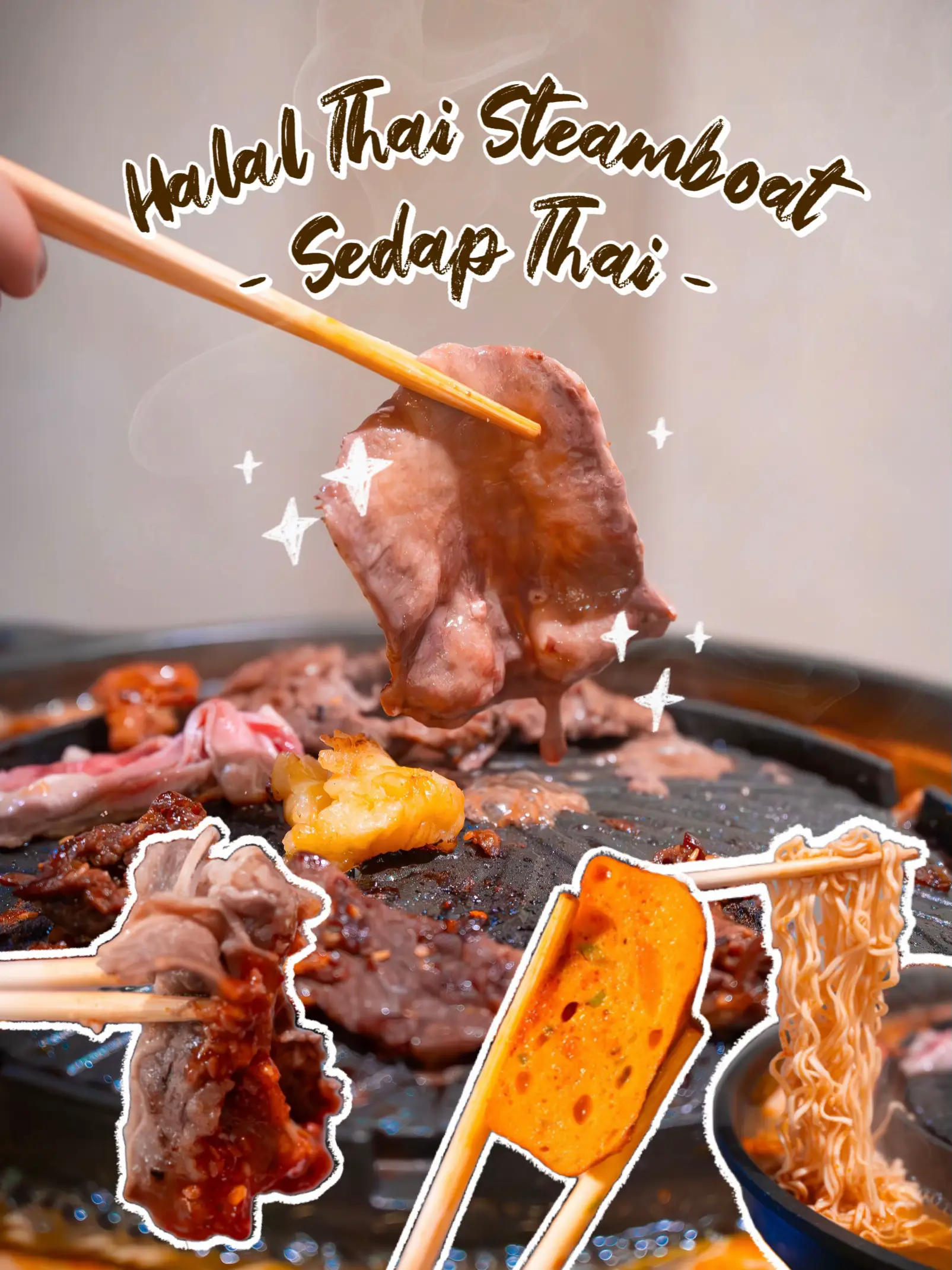 Would you try this Halal Thai Steamboat Buffet?! | Video published by ...