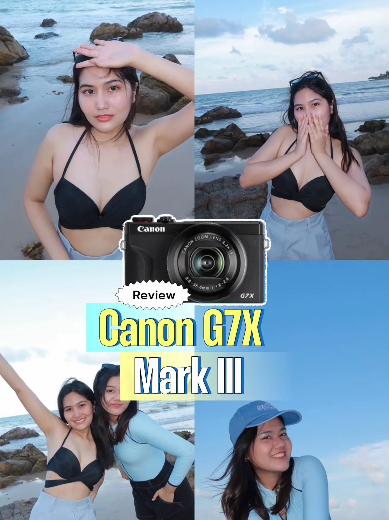Review Canon G7X Mark III 📸💕💕 | แกลเลอรีที่โพสต์โดย เอ๊อะเอิน👧🏻 | Lemon8