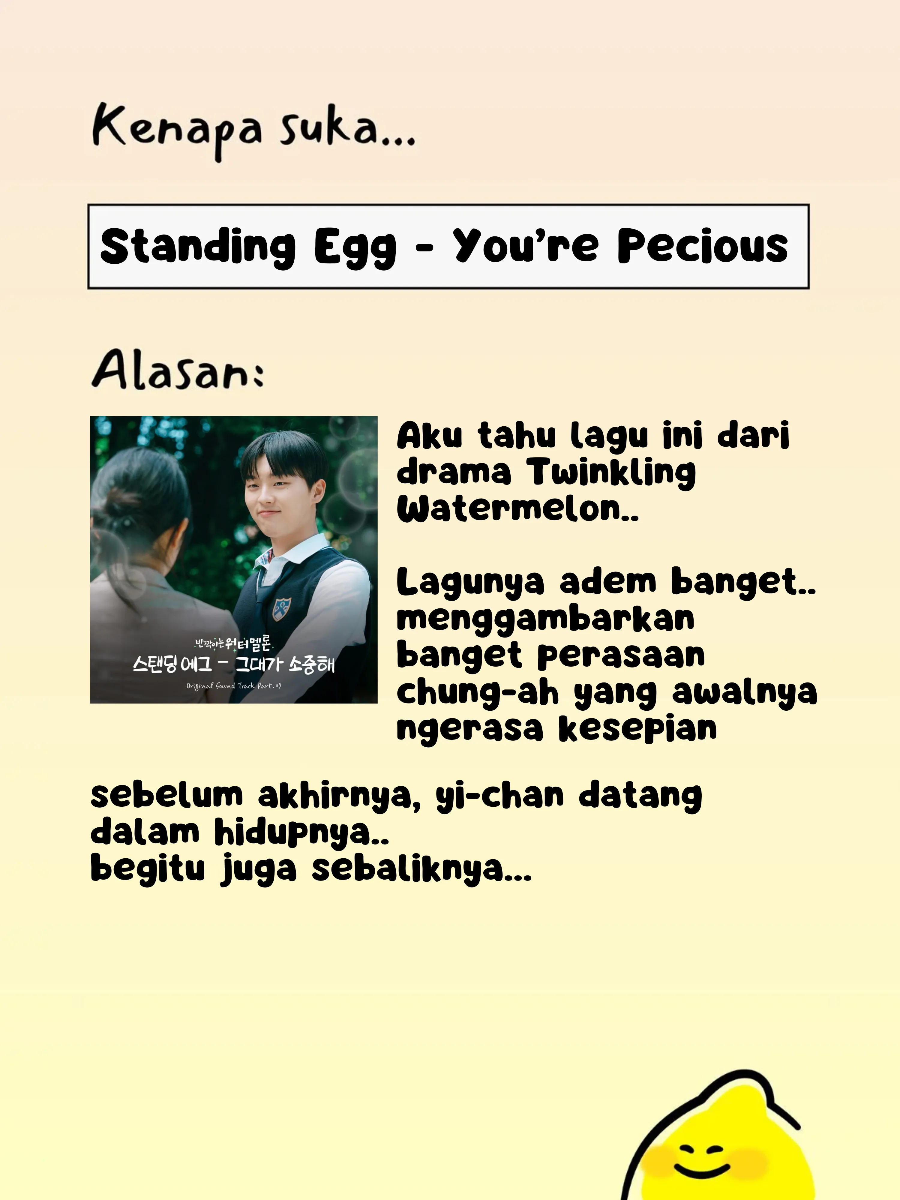 My Favorite Song from My Fav OnGoing Drama | Galeri diposting oleh NARA | Lemon8