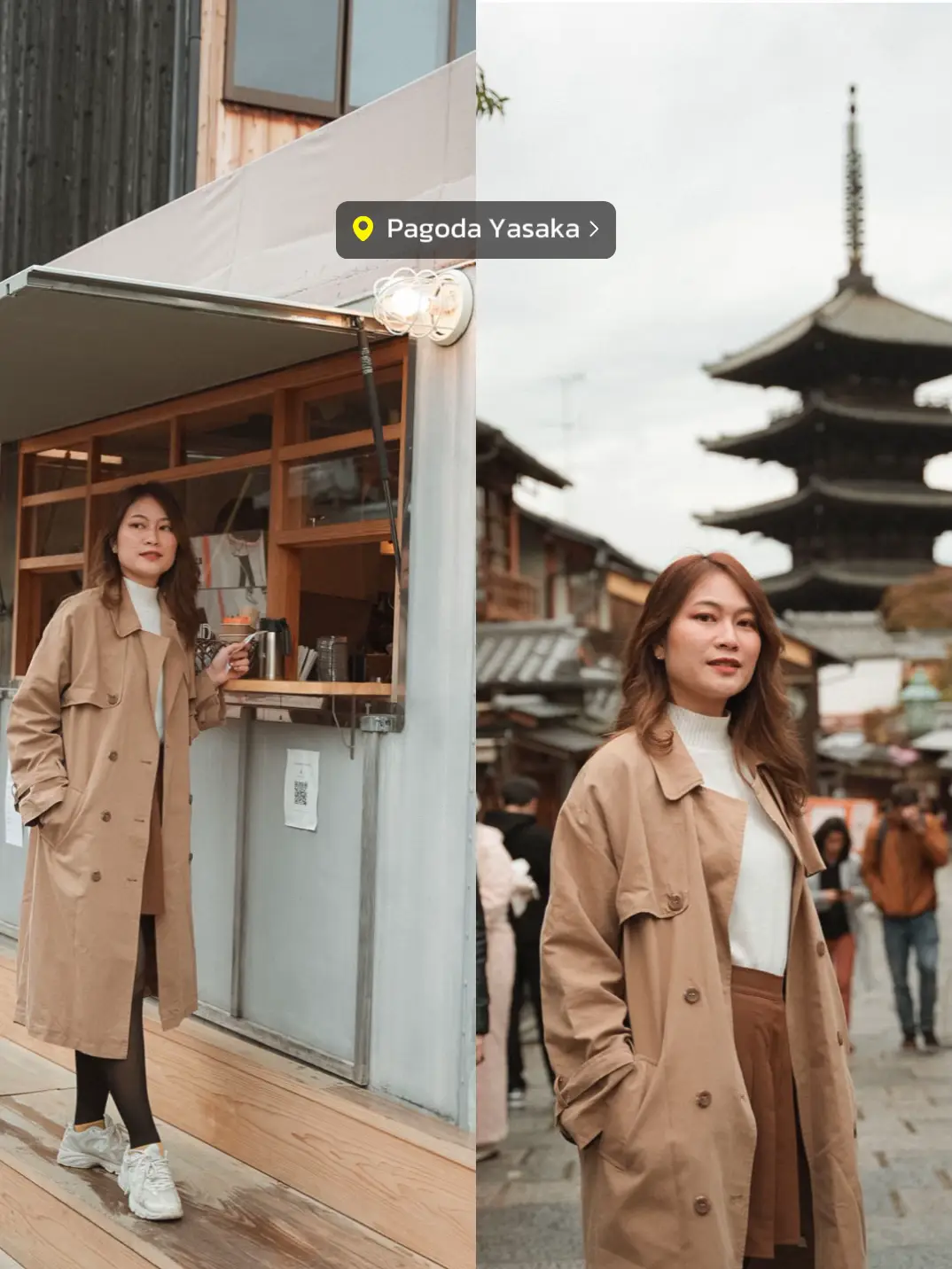 Ootd ญี่ปุ่นแบบคุมโทน แชร์พิกัดถ่ายรูปตามโพสต์ 🧡🍁🍂 แกลเลอรีที่โพสต์โดย Milkkiiway Lemon8