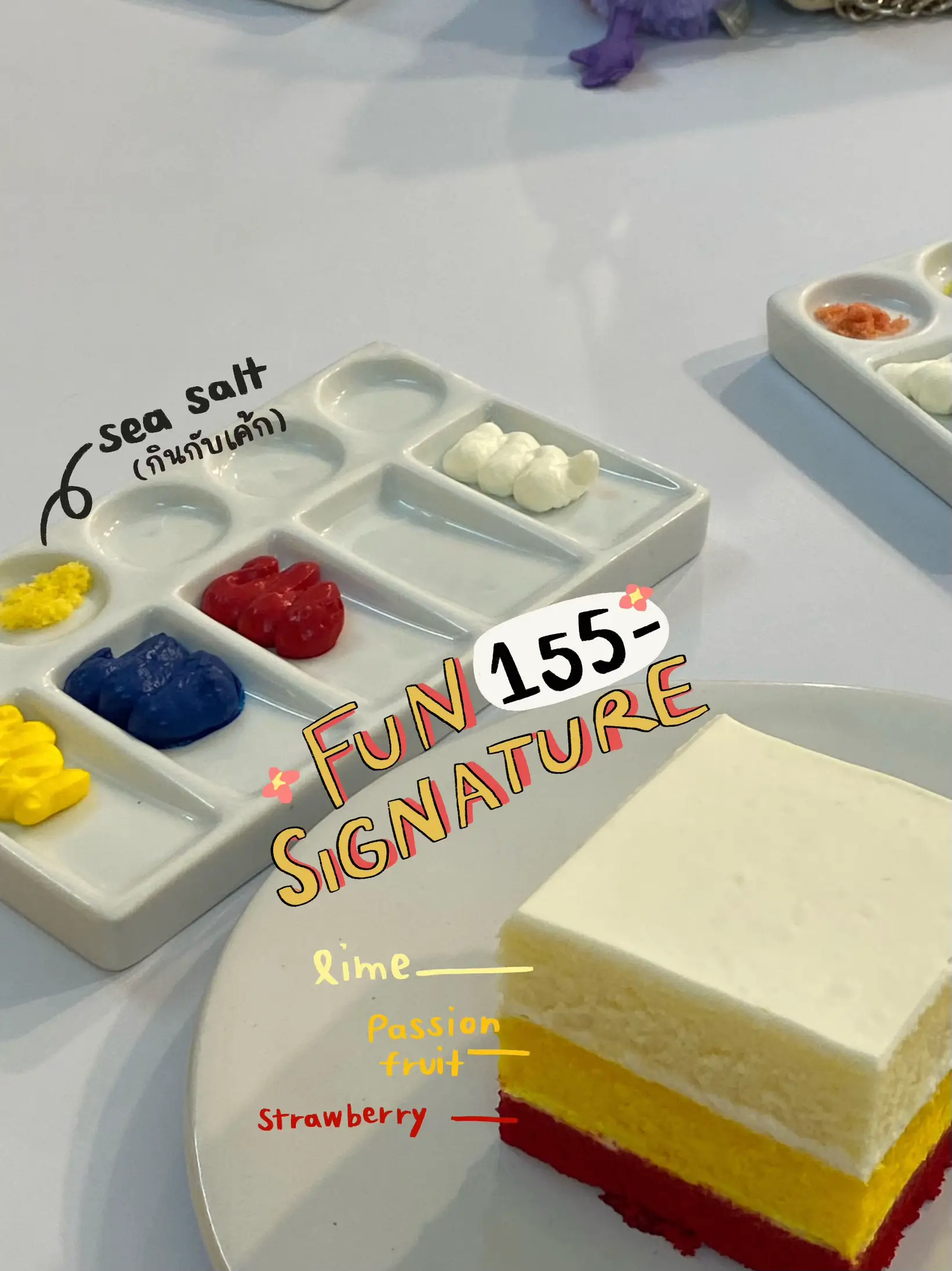 FUN‘ ฝัน Cafe | เพ้นท์เค้ก🎨ย่านหัวลำโพง | แกลเลอรีที่โพสต์โดย 🐰chomp👀 ⁺🍒 | Lemon8