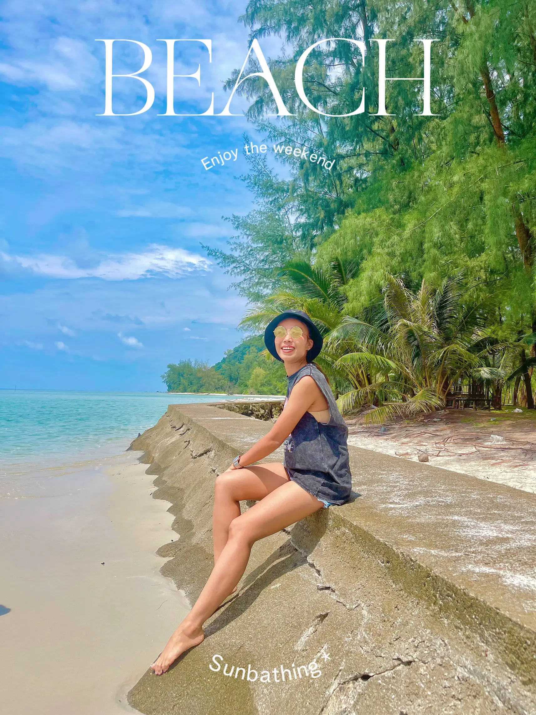 🏝เที่ยวทะเลอย่าลืม sunscreen☀️ | แกลเลอรีที่โพสต์โดย Looktarn | Lemon8