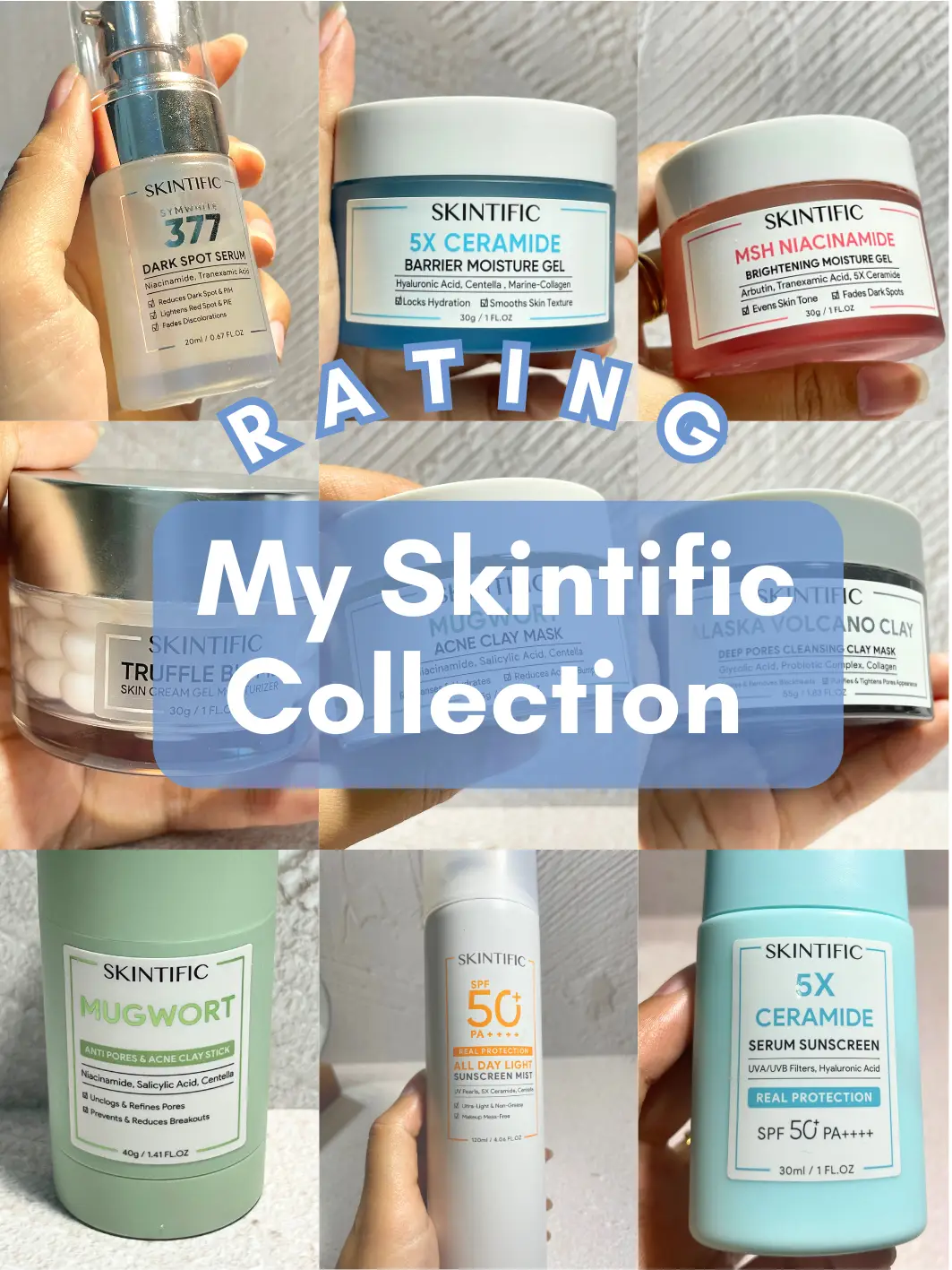 Rating My Skintific Collection! | แกลเลอรีที่โพสต์โดย Ghina Tazkiaa ...