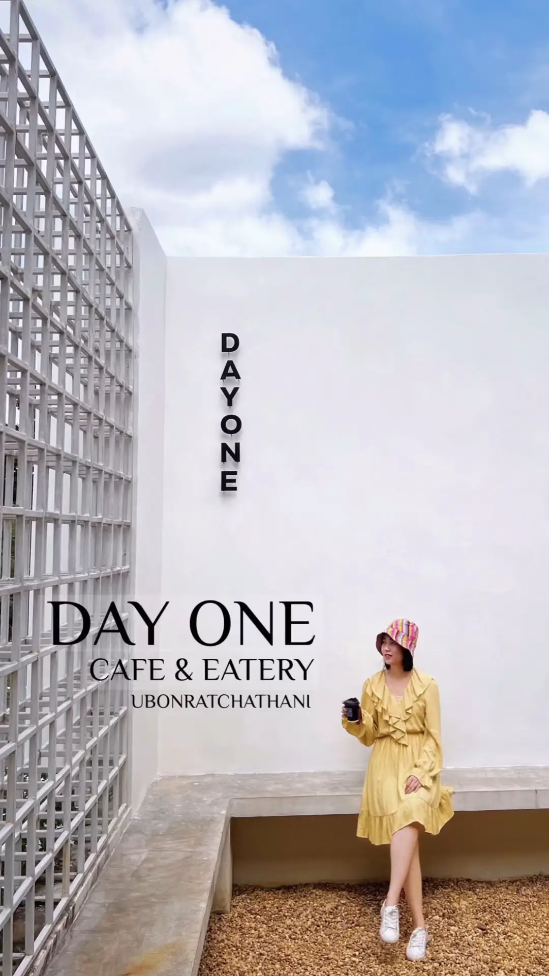 เดย์วัน | Day One คาเฟ่สุดมินิมอล แห่งเมืองอุบลฯ 🍃 | วิดีโอที่เผยแพร่โดย goodvibes.story | Lemon8