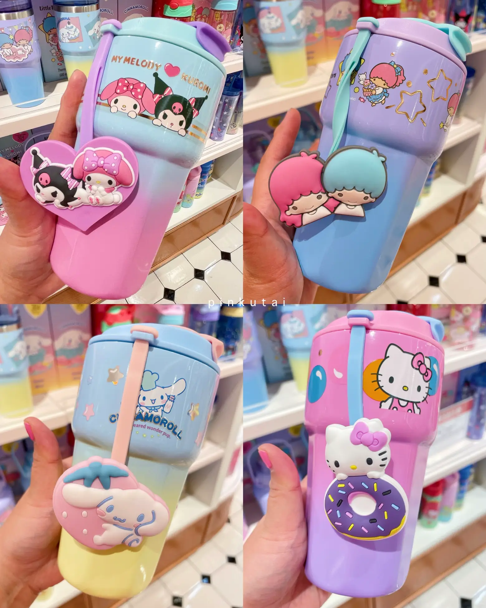 พาส่องแก้วคอลเลคชั่นล่าสุด Sanrio กัน | แกลเลอรีที่โพสต์โดย อเวจีสีชมพู ...