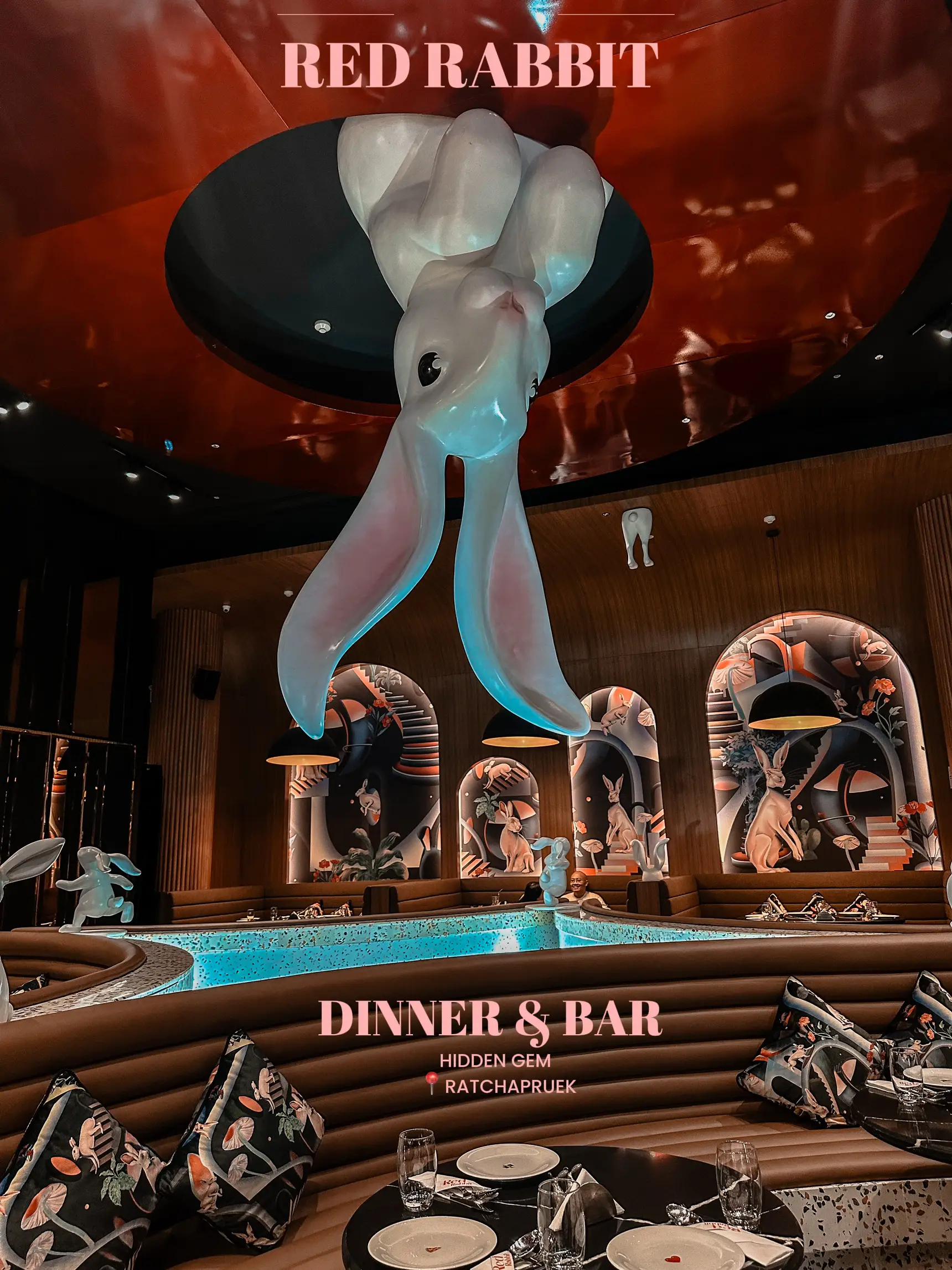 RED RABBIT🐇 ชาวราชพฤกษ์ค่า ไปดินเนอร์ในโพรงกระต่ายกัน 🍽️ | แกลเลอรีที่ ...