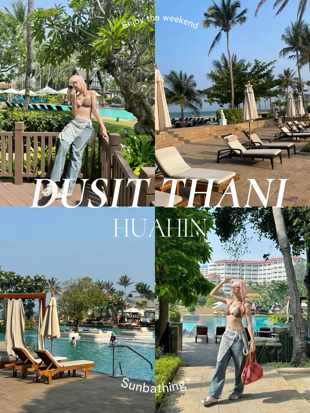 DUSIT THANI หัวหิน โรงแรมติดชายหาด สวยมาก!☀️🌊🏖️ | แกลเลอรีที่โพสต์โดย Mmintt.et | Lemon8