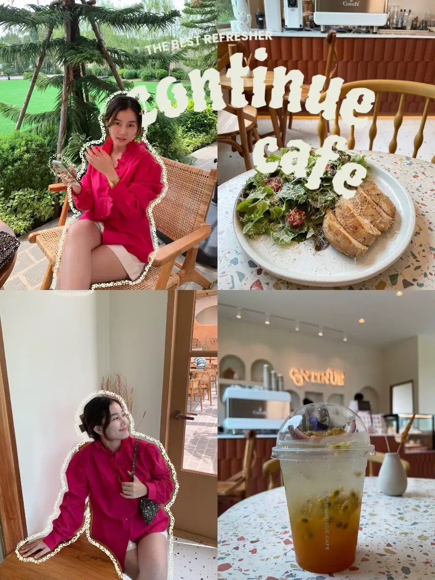 คาเฟ่ปทุม continue cafe ต้องไปเช็กอิน มู้ดดี 🪹🪜🪔 | แกลเลอรีที่โพสต์โดย tuang.isshe | Lemon8