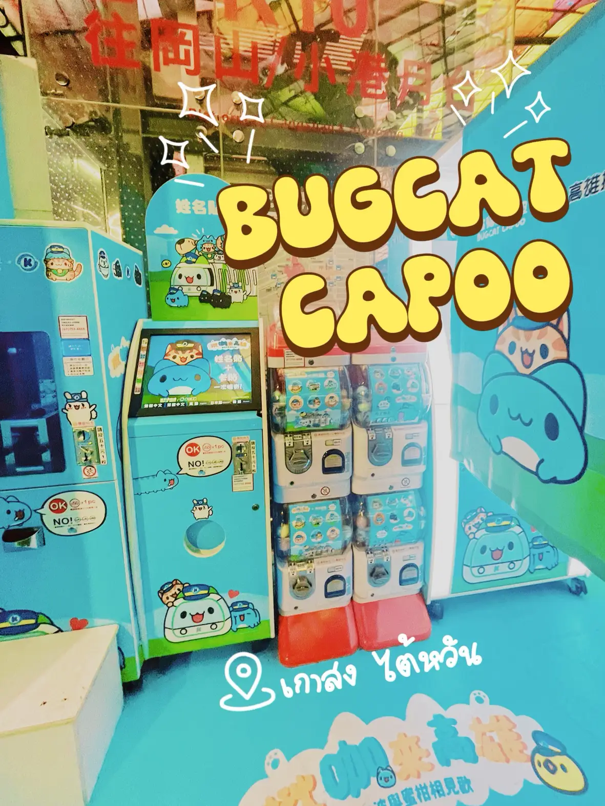 Bugcat Capoo at Kaohsiung City | แกลเลอรีที่โพสต์โดย 活活 Taiwan 🎠 | Lemon8