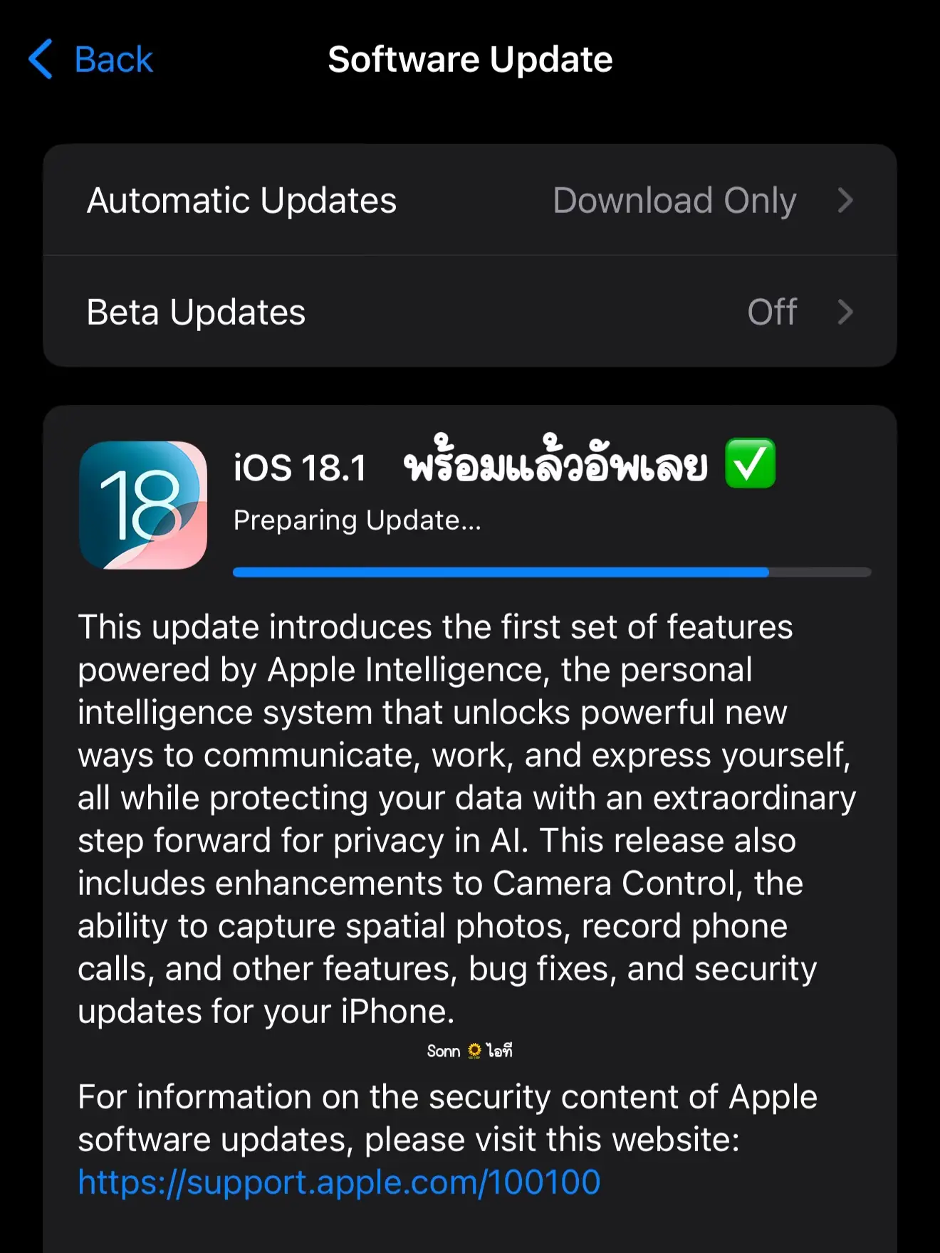 🍎 Apple Ai จัดไป! ใน iOS 18.1 | แกลเลอรีที่โพสต์โดย Sonn 🌻 revieww | Lemon8