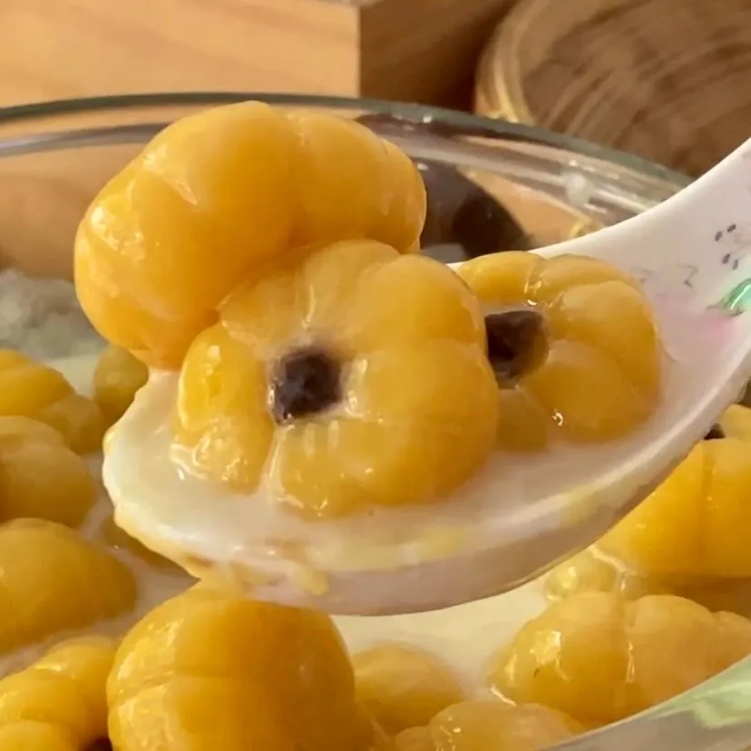 ## บัวลอยฟักทองง่ายๆ อร่อยๆ ด้วยแป้งสำเร็จรูป### | แกลเลอรีที่โพสต์โดย Phuket coco | Lemon8