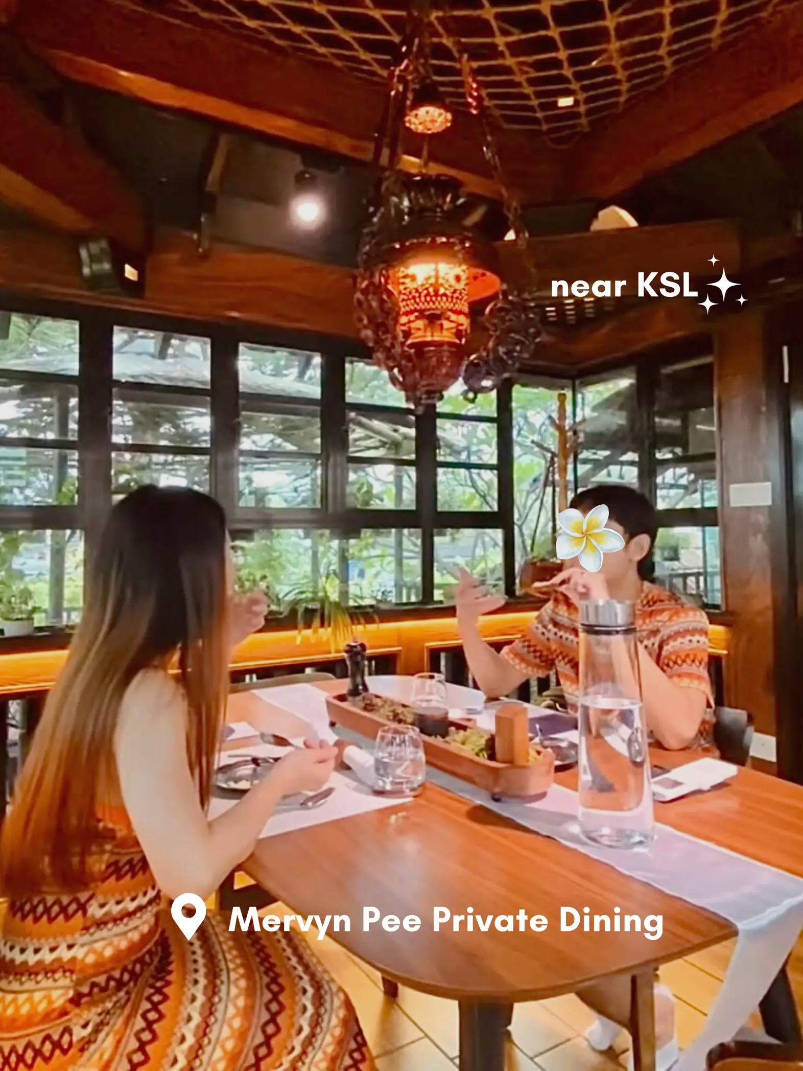 PRIVATE DINING IN A TREEHOUSE NEAR JB KSL | Gallery posted by Sharon & Hafiz | Lemon8